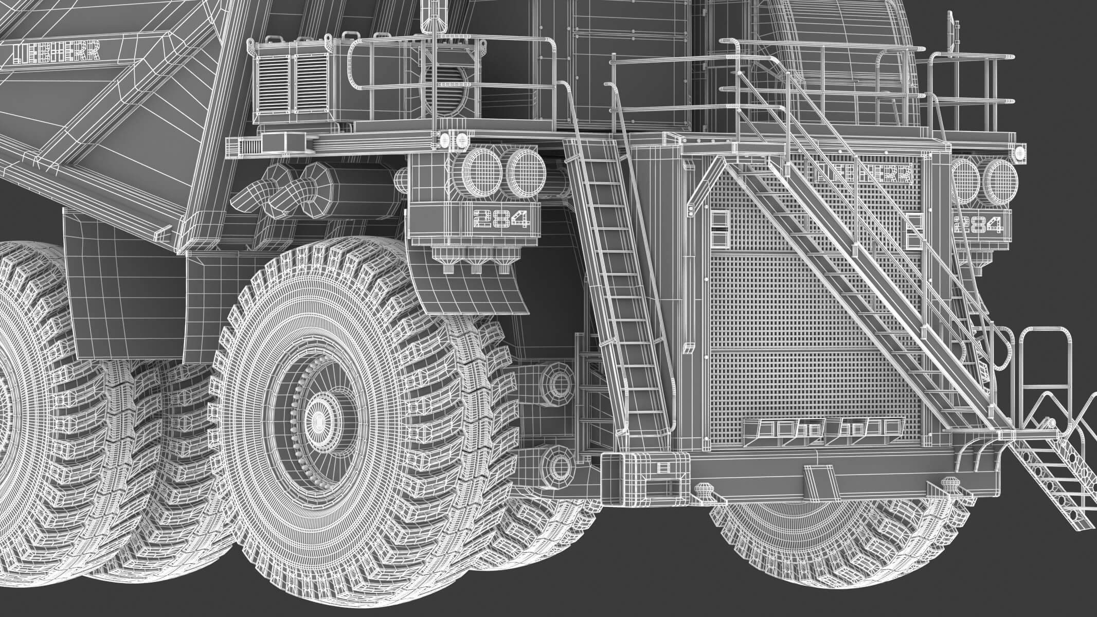Liebherr T284 - 3D Model by frezzy