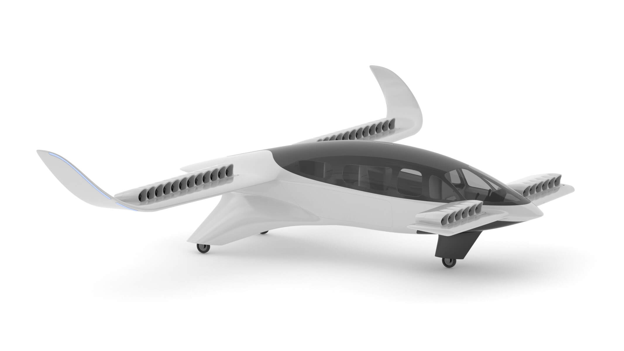 Lilium Jet Flying Taxi - 3D Model by frezzy