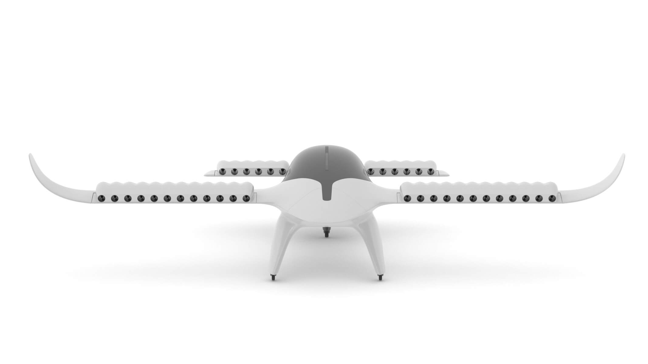 Lilium Jet Flying Taxi - 3D Model by frezzy