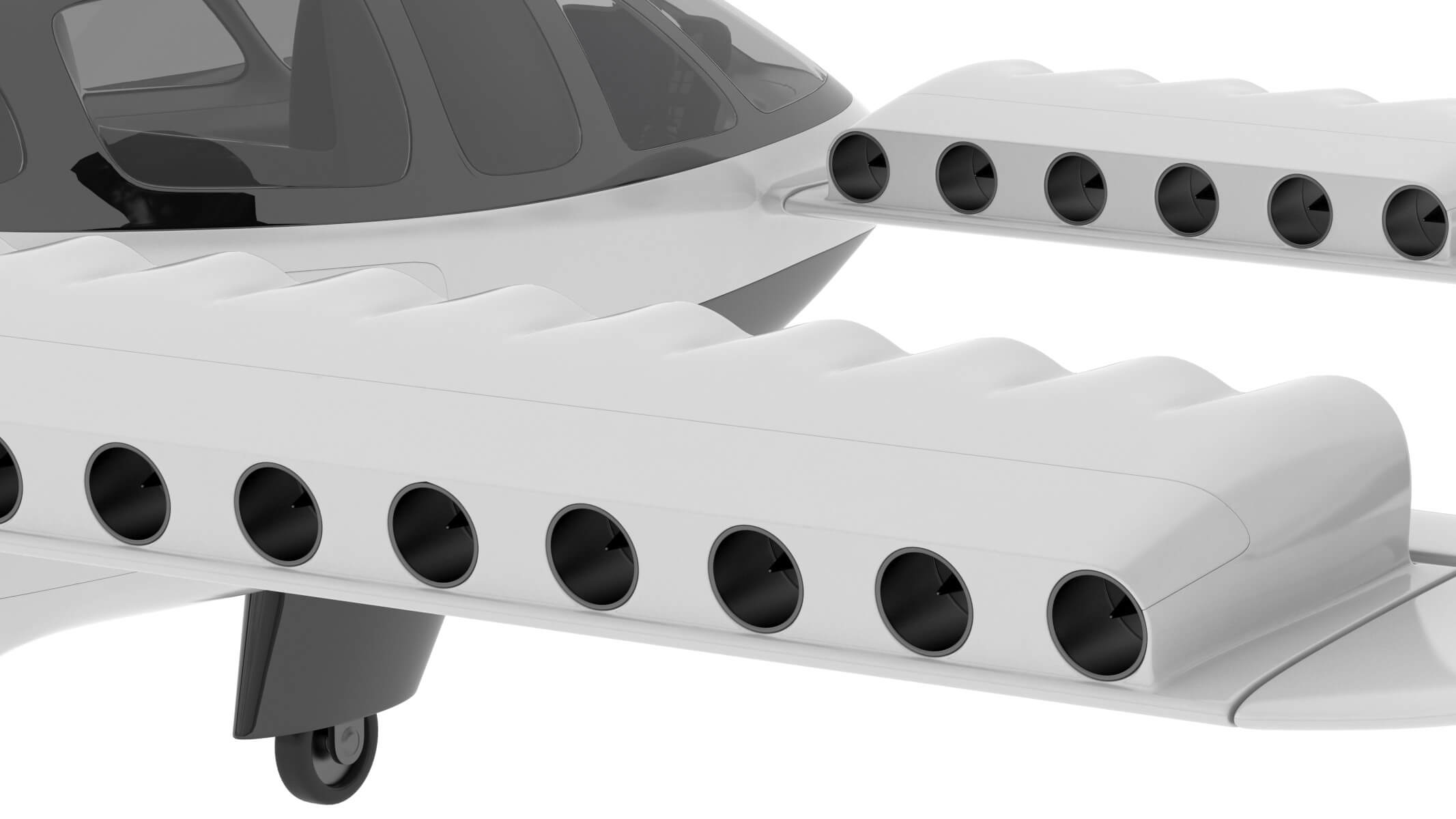 Lilium Jet Flying Taxi - 3D Model by frezzy