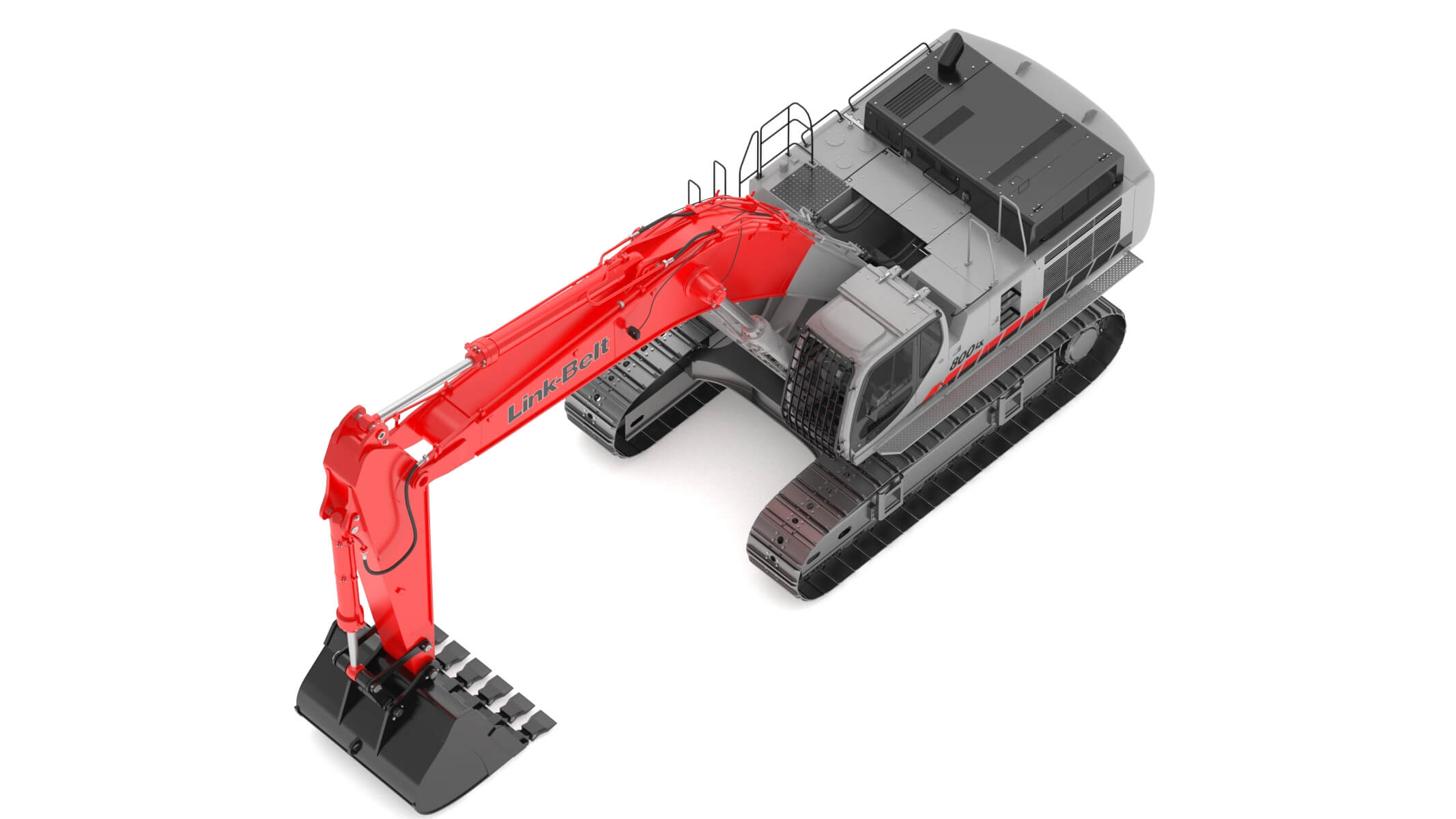 Link Belt 800Lx V3 - 3D Model by frezzy