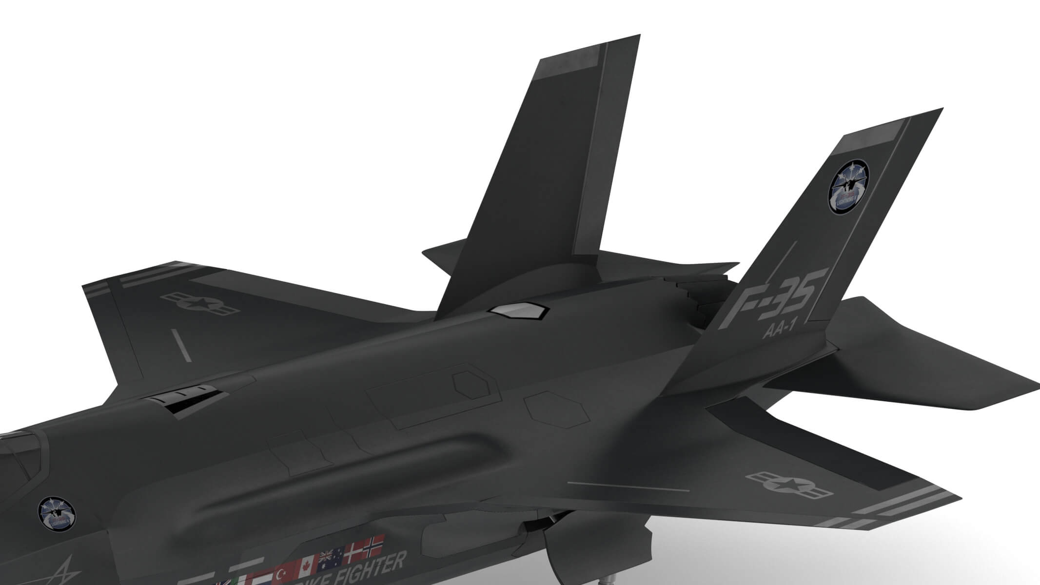 Lockheed Martin F-35 Lightning II 3D Model by frezzy