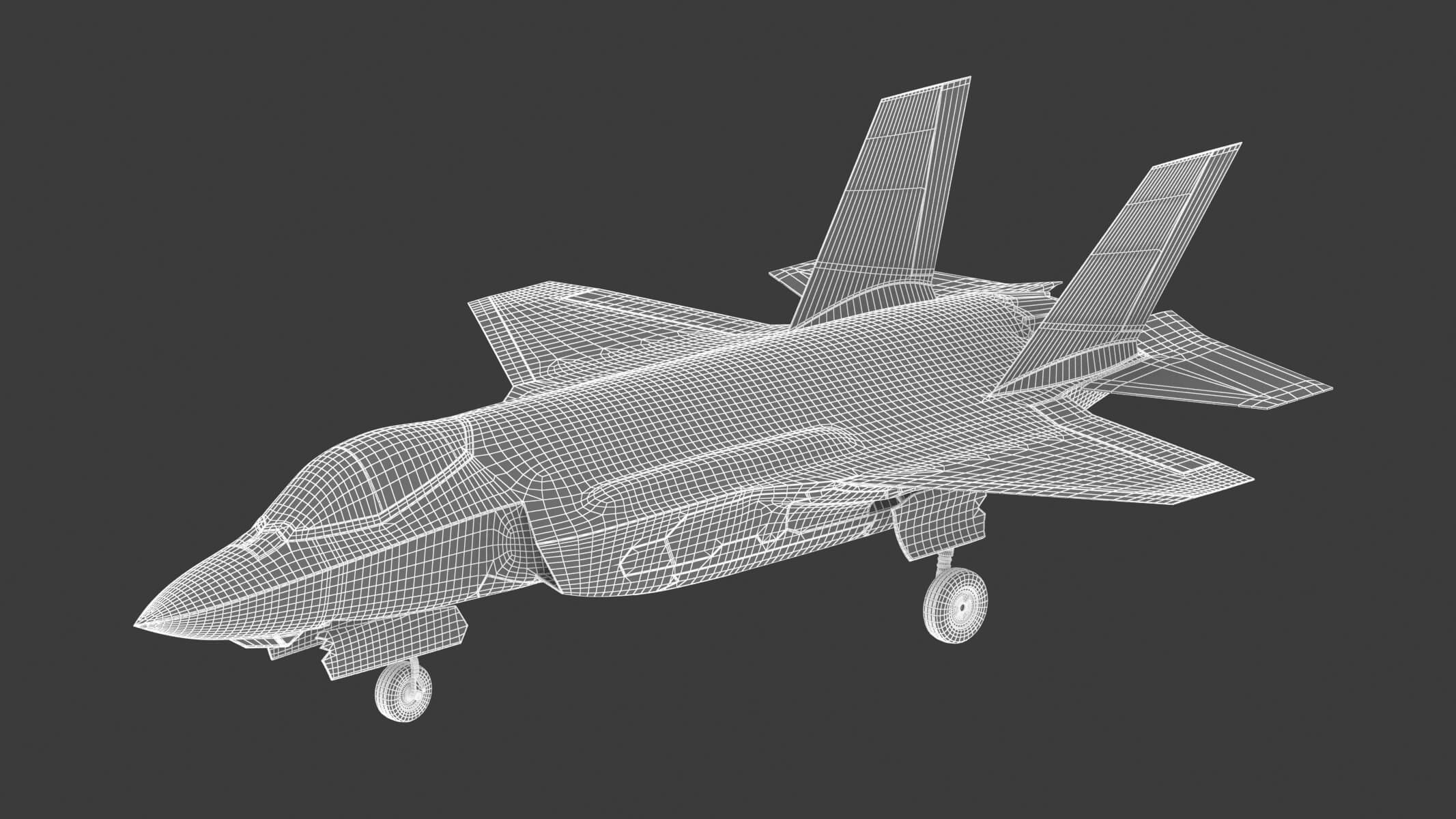 Lockheed Martin F-35 Lightning II 3D Model by frezzy