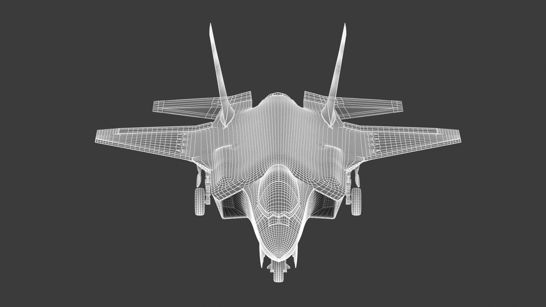 Lockheed Martin F-35 Lightning II 3D Model by frezzy