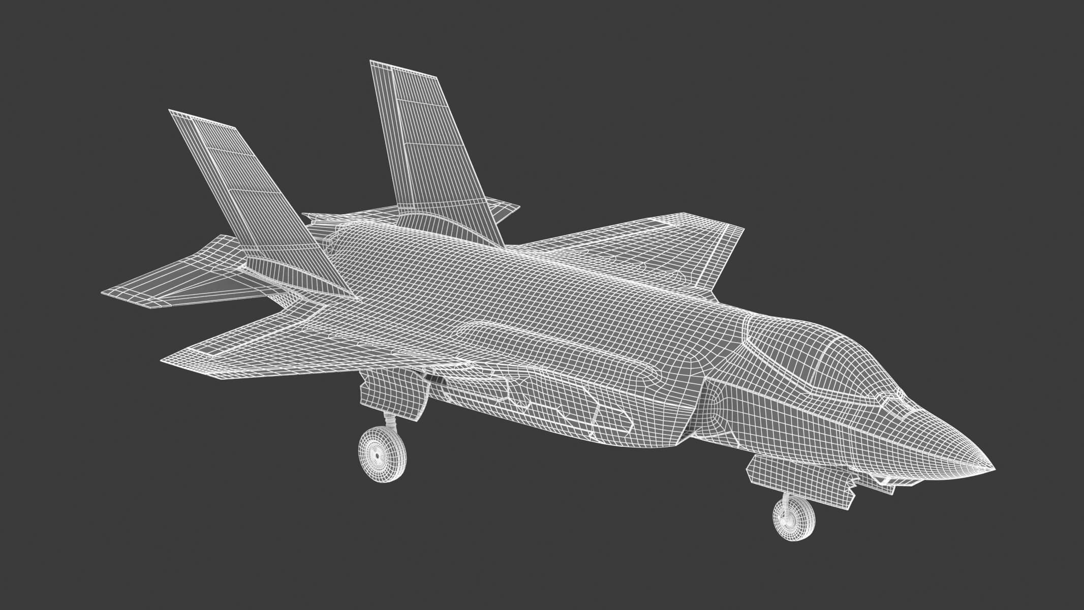 Lockheed Martin F-35 Lightning II 3D Model by frezzy