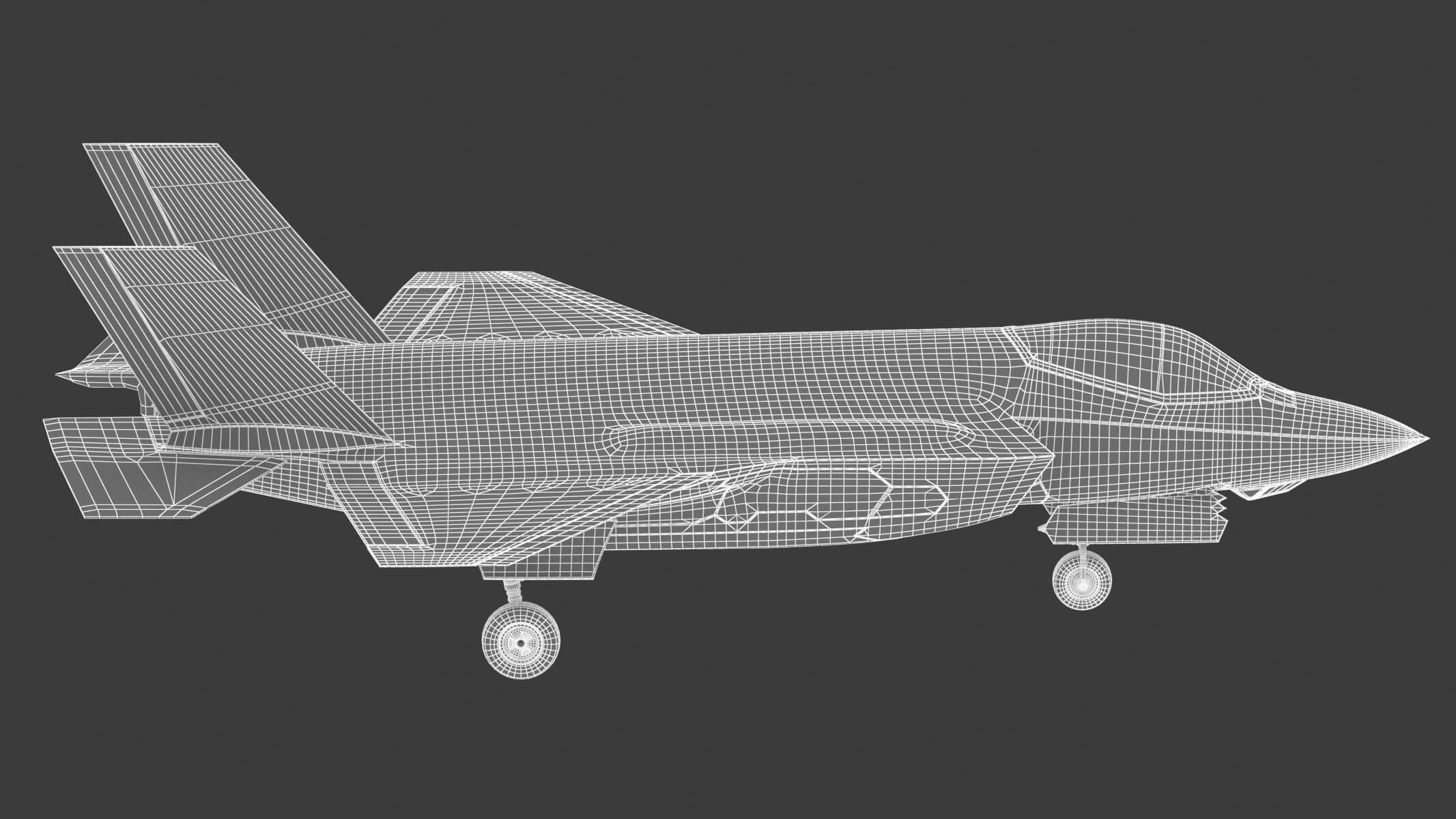 Lockheed Martin F-35 Lightning II 3D Model by frezzy