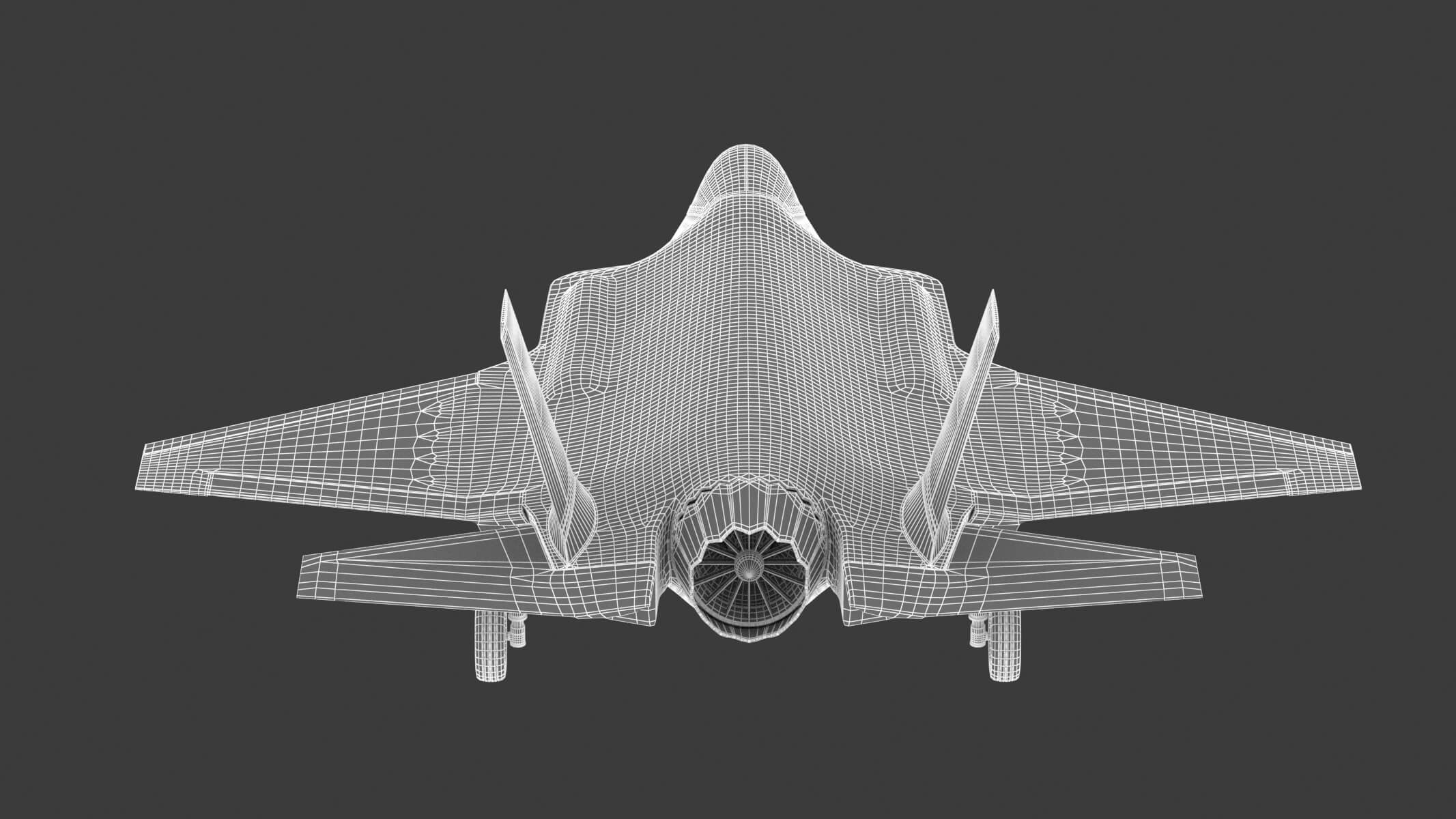 Lockheed Martin F-35 Lightning II 3D Model by frezzy