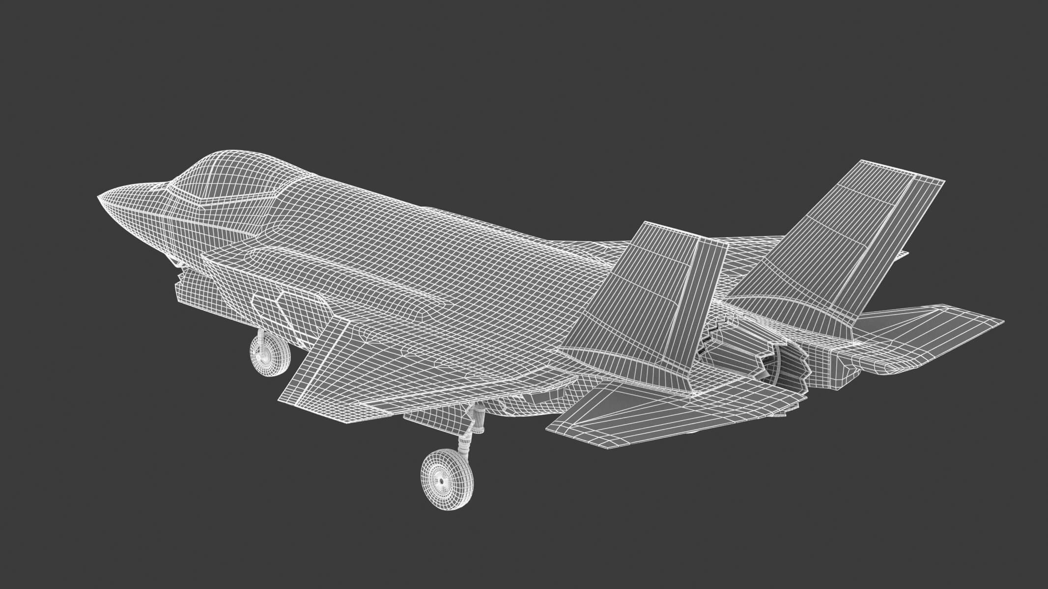 Lockheed Martin F-35 Lightning II 3D Model by frezzy