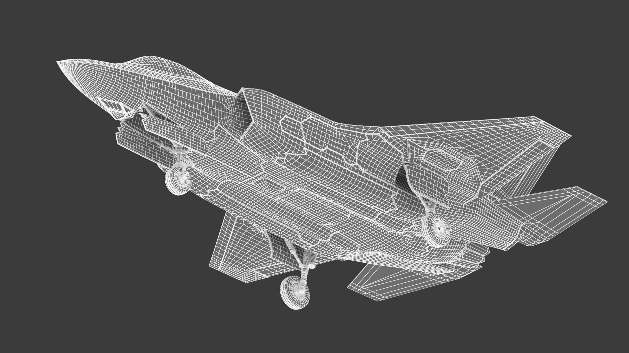 Lockheed Martin F-35 Lightning II 3D Model by frezzy