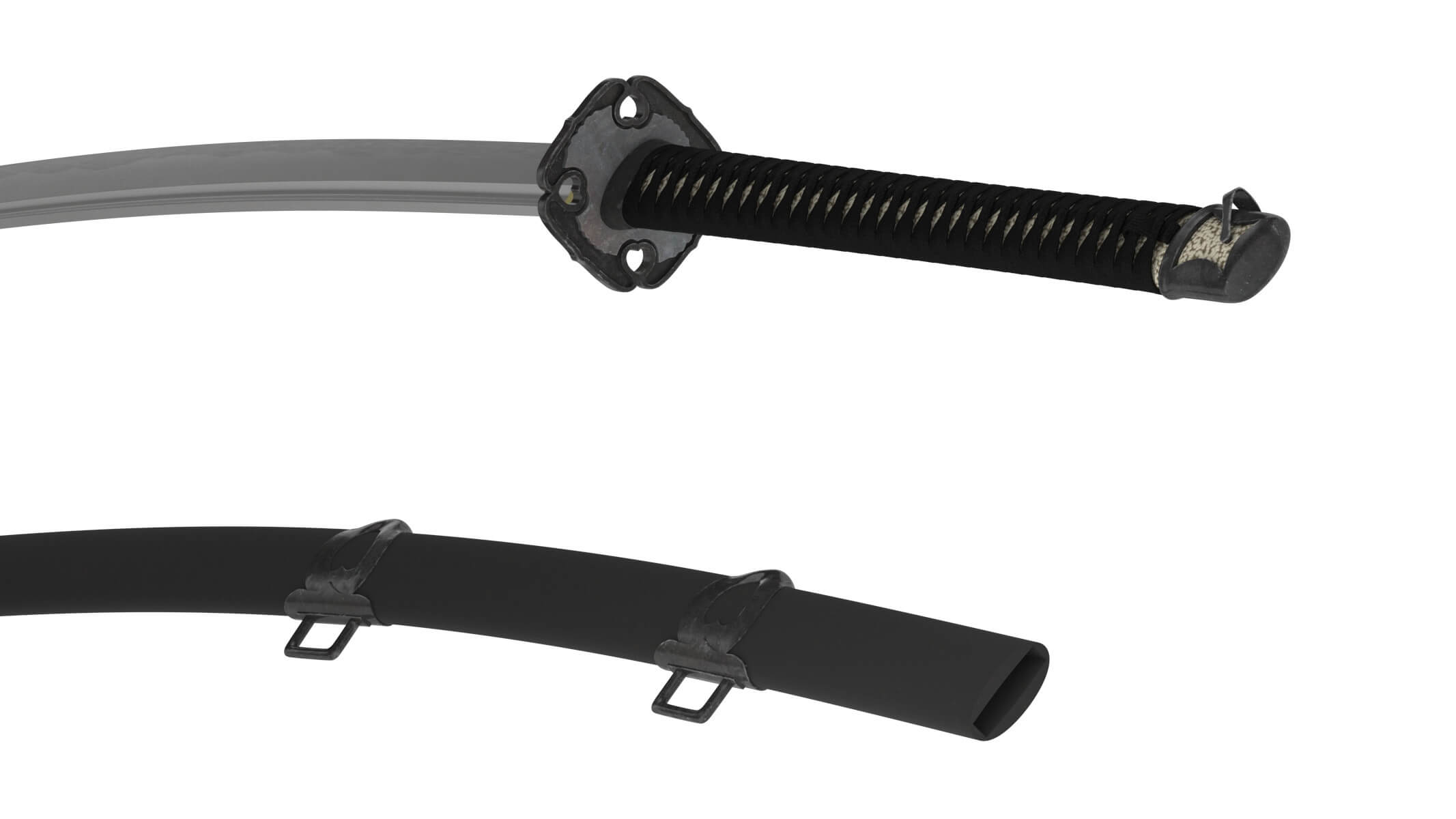 Long Odachi Sword - 3D Model by frezzy