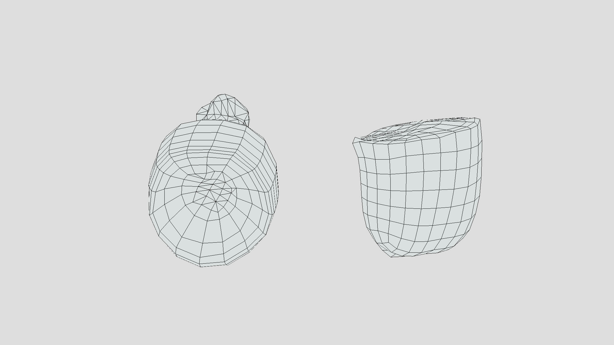 Lotus Root Low Poly - 3D Model by frezzy