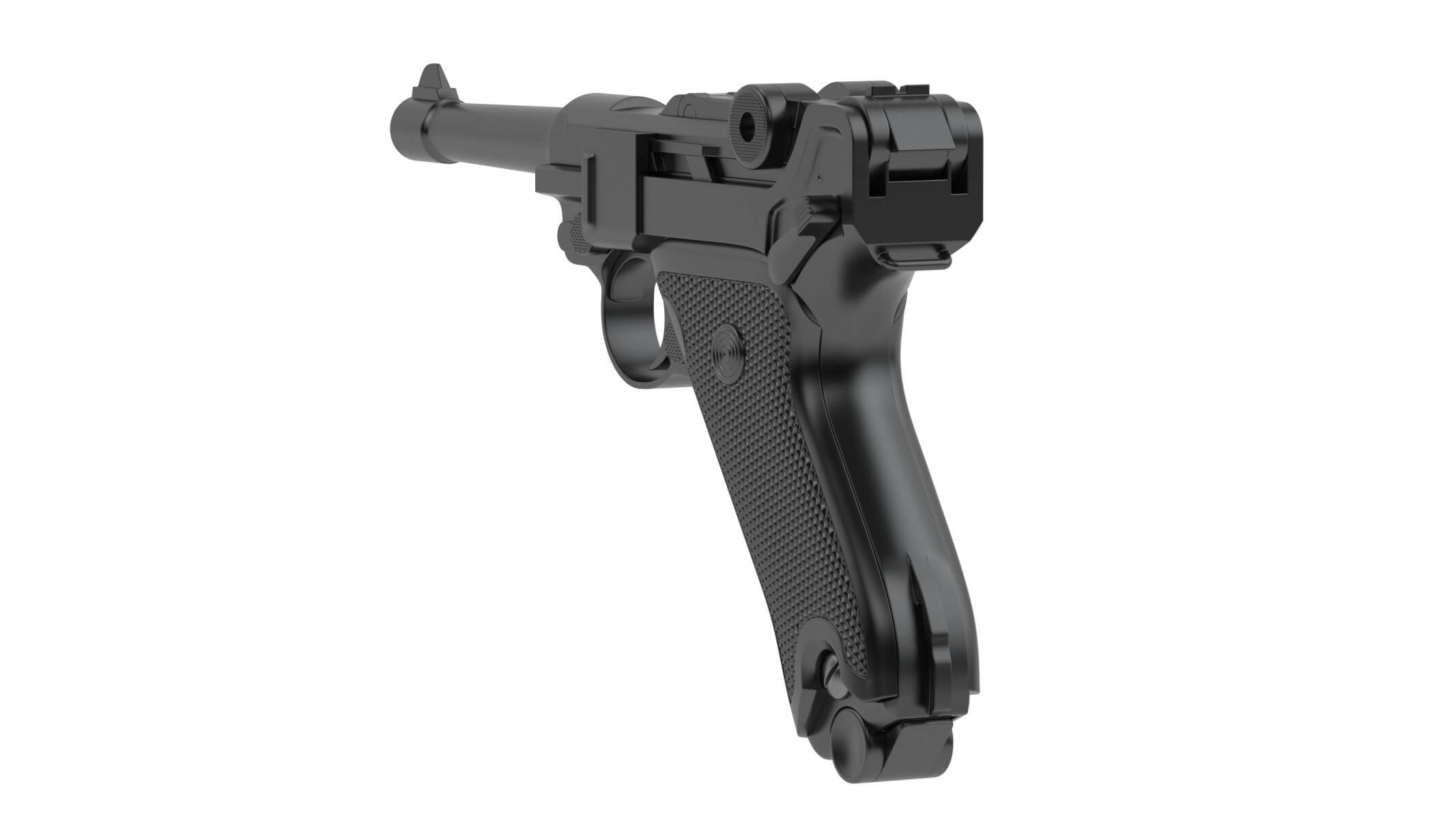 Luger Pistol - 3D Model by frezzy