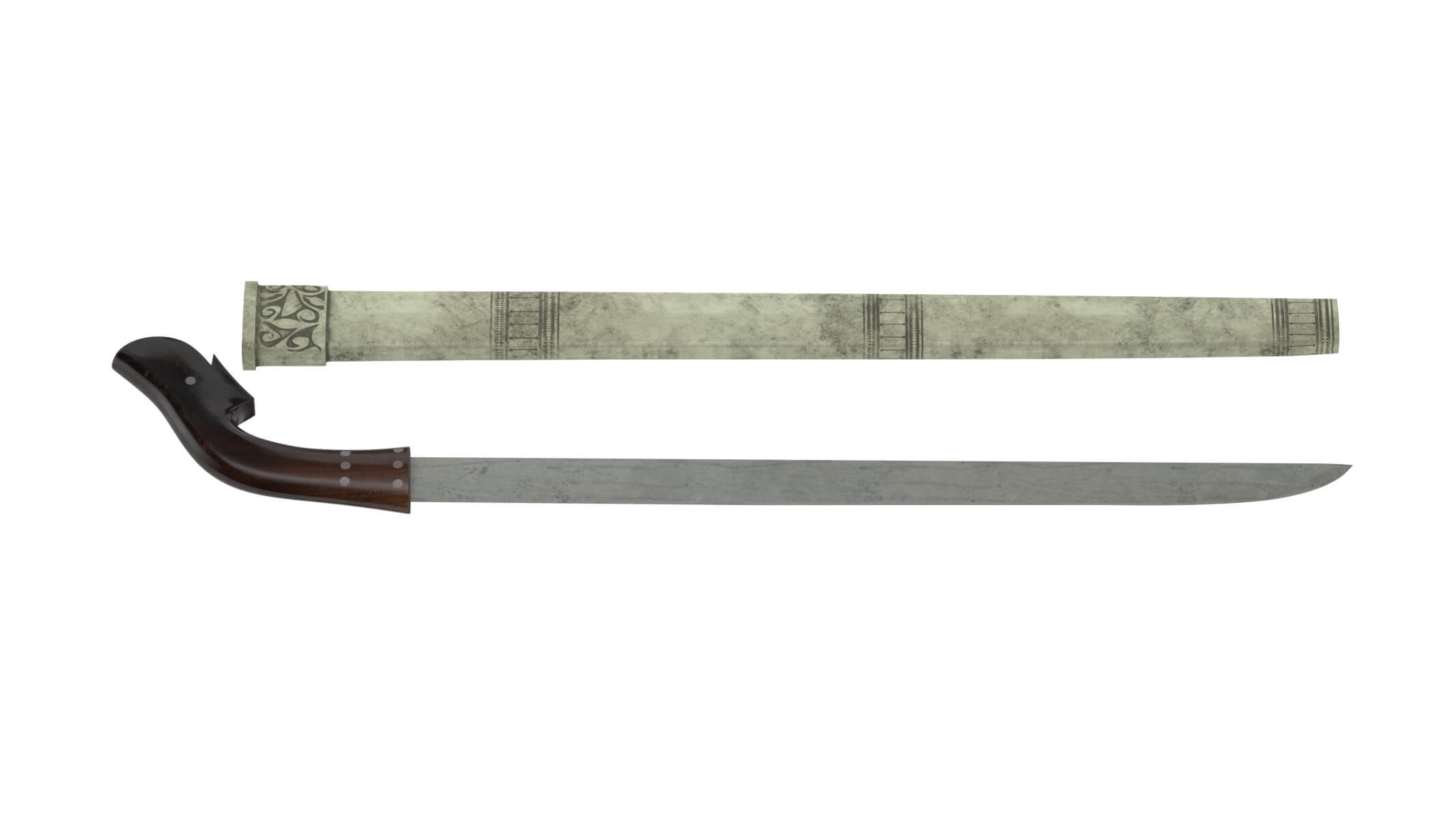 Luwuk Sword - 3D Model by frezzy
