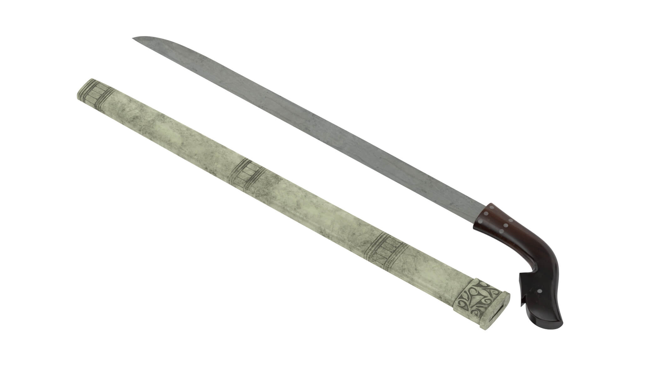 Luwuk Sword - 3D Model by frezzy