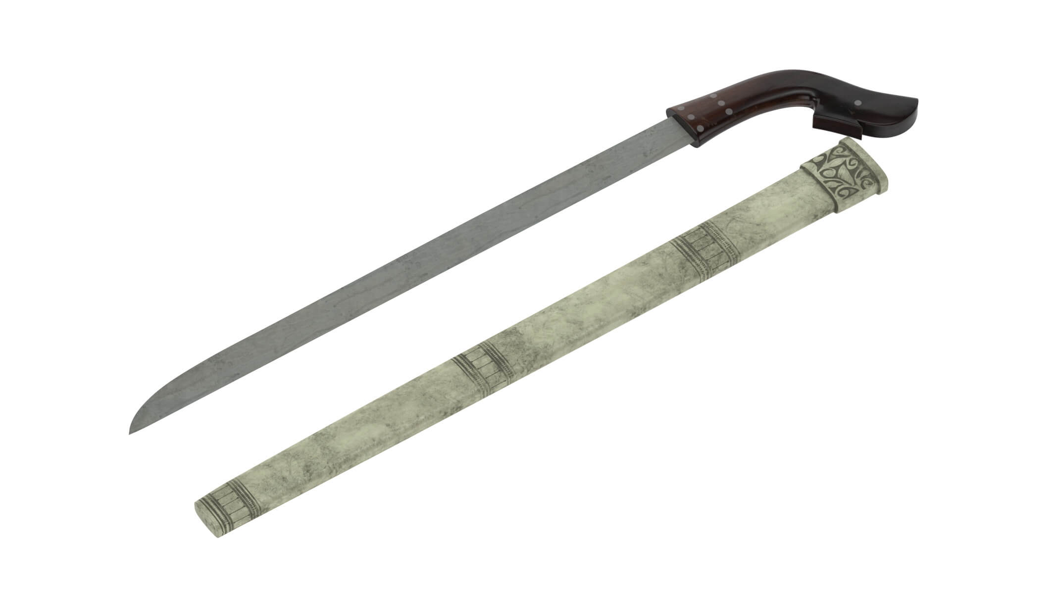 Luwuk Sword - 3D Model by frezzy
