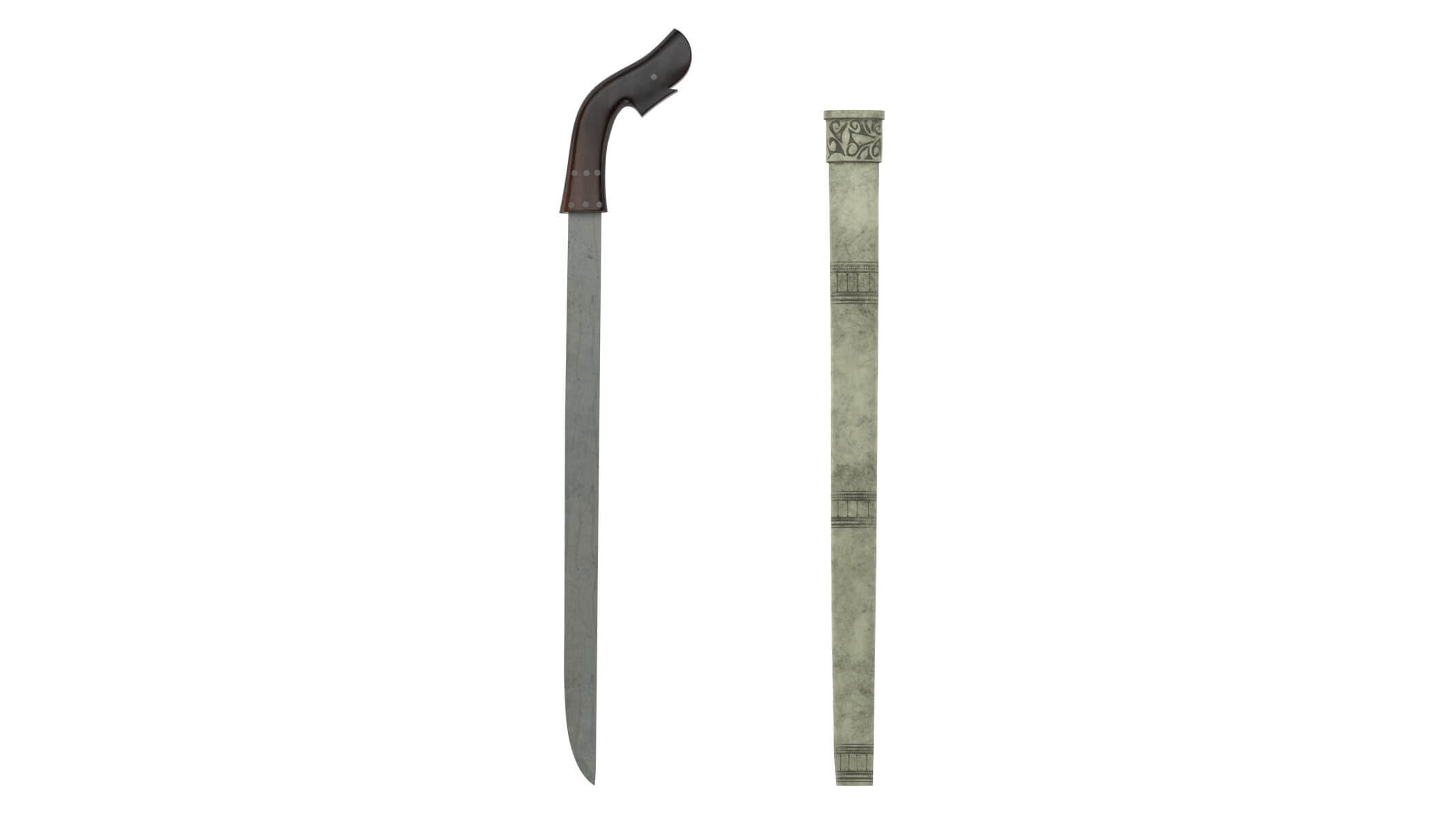 Luwuk Sword - 3D Model by frezzy