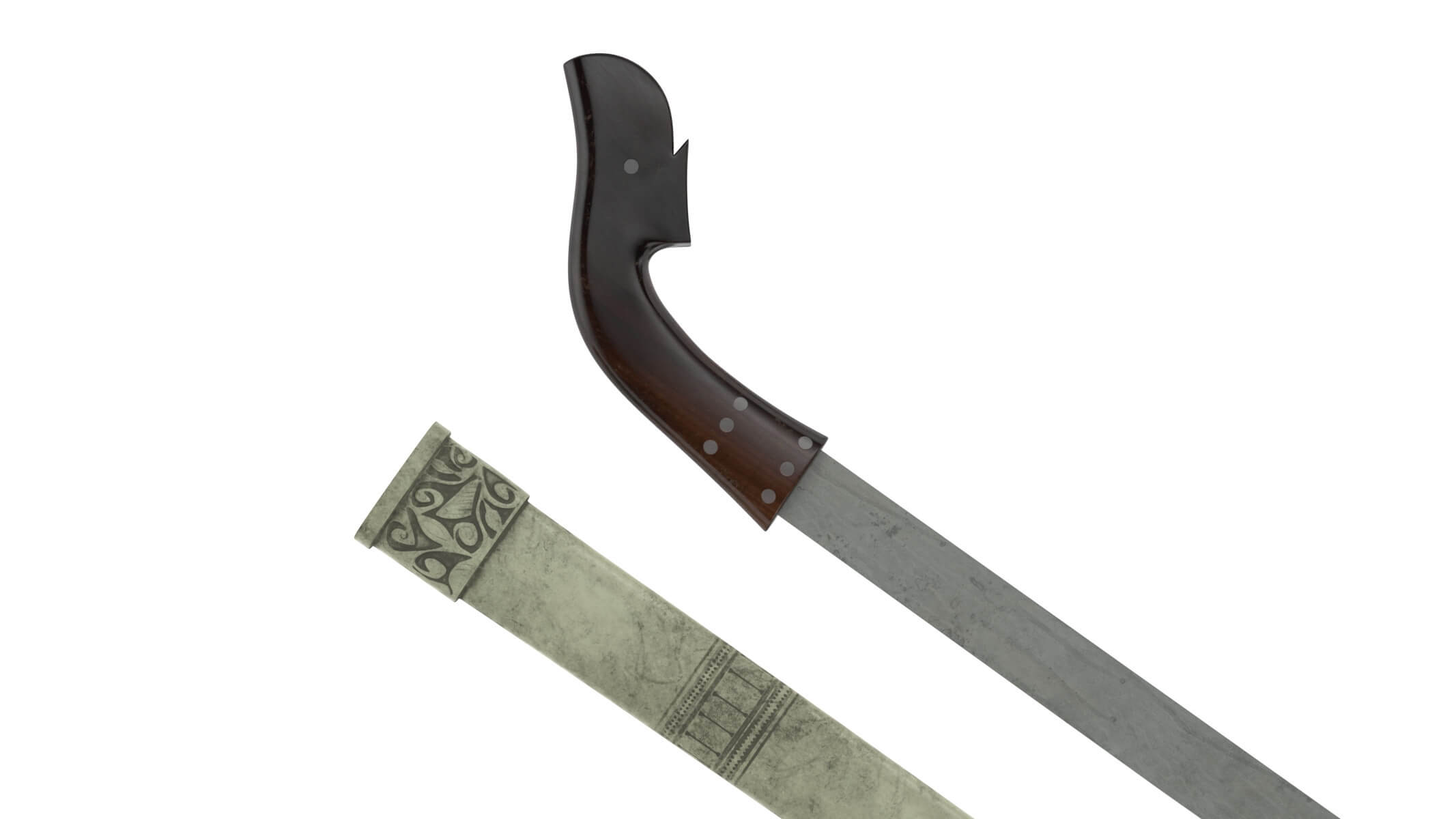 Luwuk Sword - 3D Model by frezzy