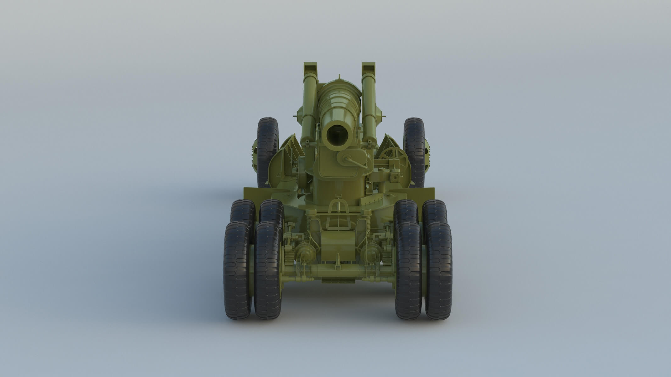 M115 Howitzer - 3D Model by frezzy