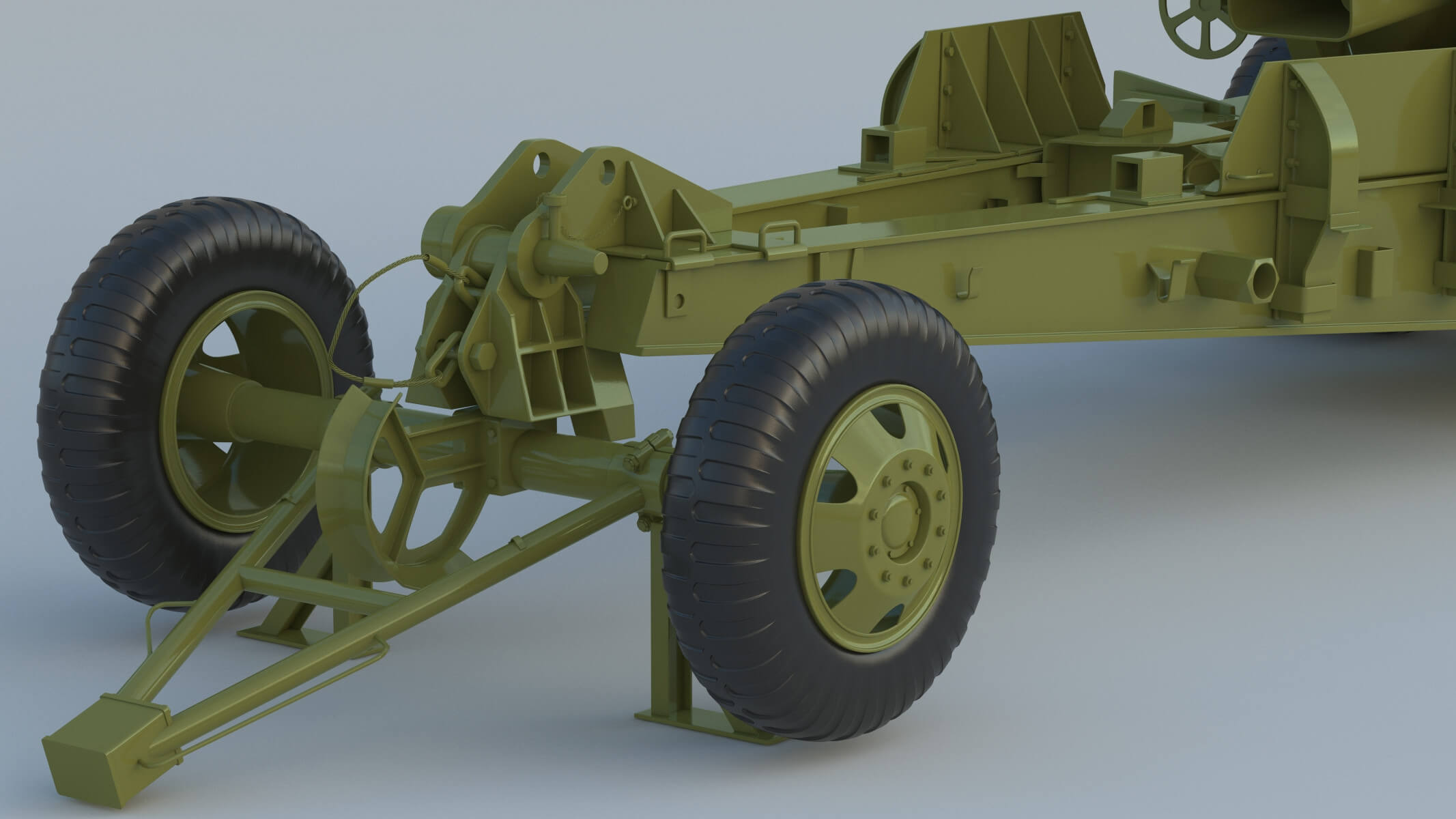 M115 Howitzer - 3D Model by frezzy