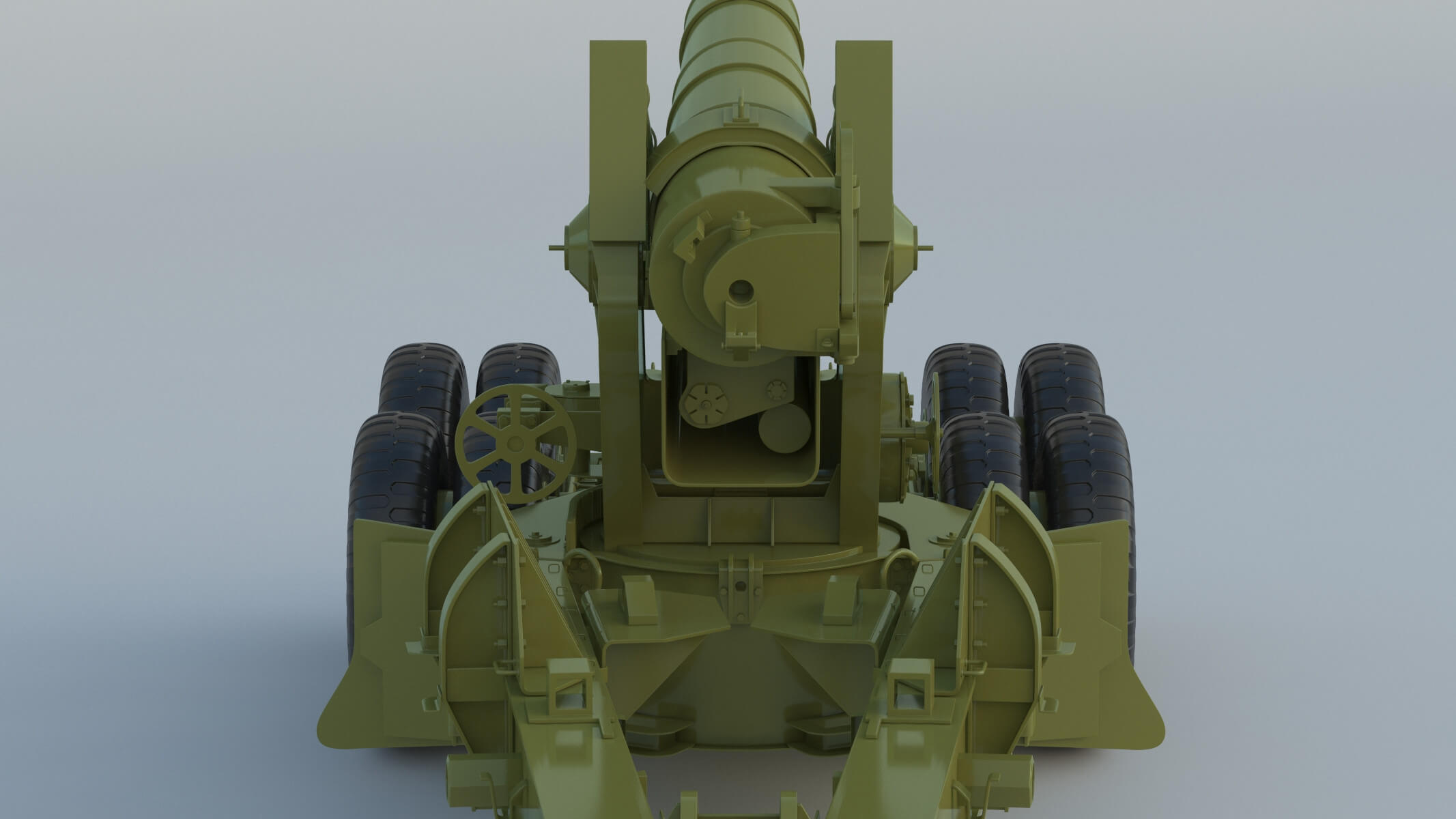 M115 Howitzer - 3D Model by frezzy