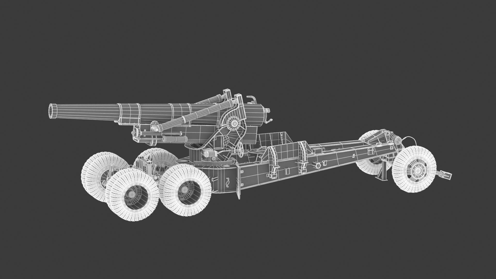 M115 Howitzer - 3D Model by frezzy