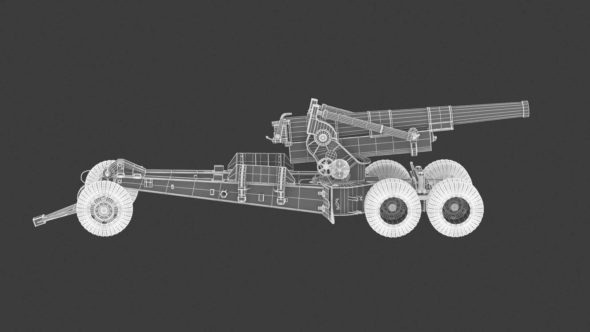 M115 Howitzer - 3D Model by frezzy