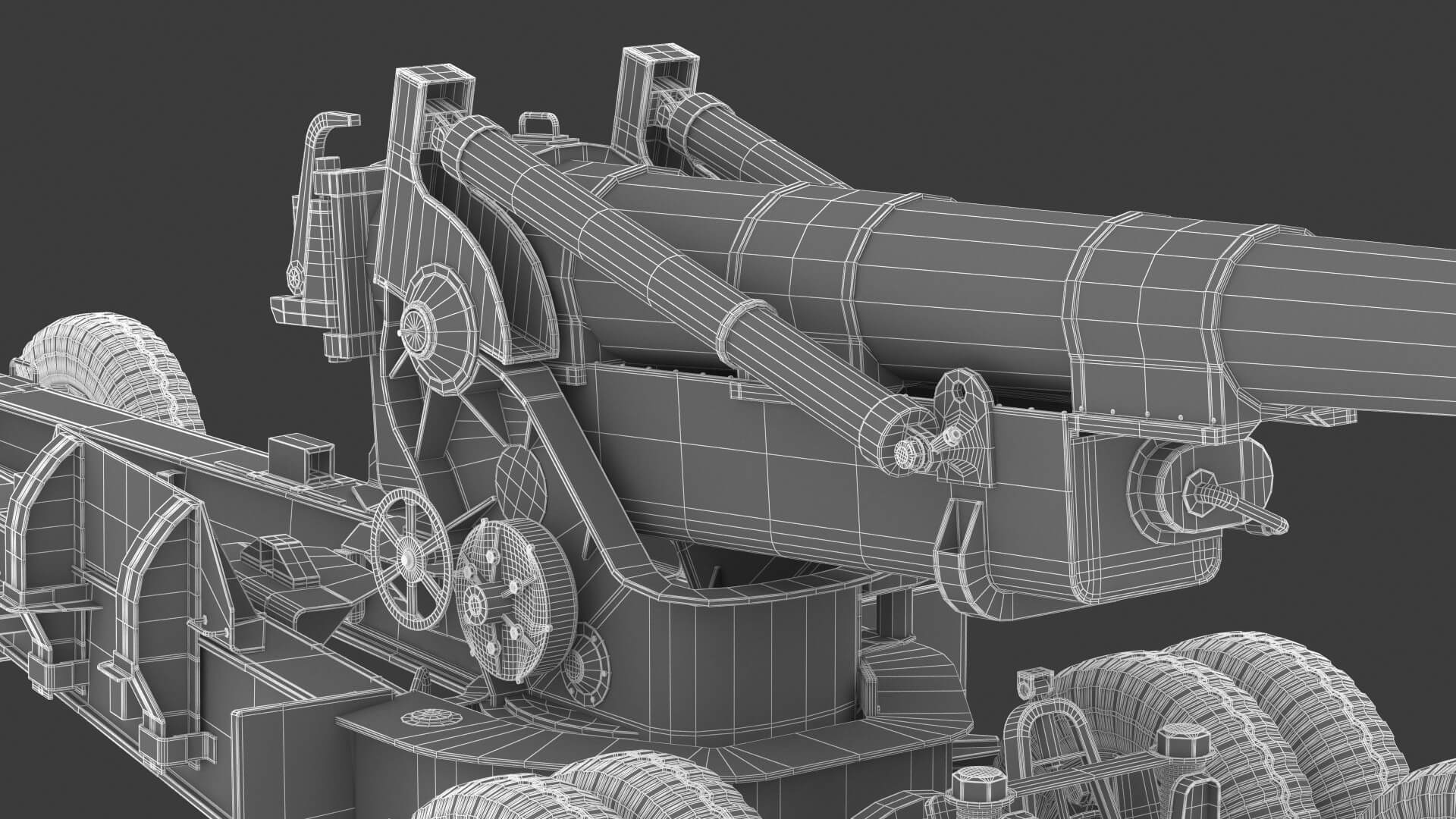 M115 Howitzer - 3D Model by frezzy