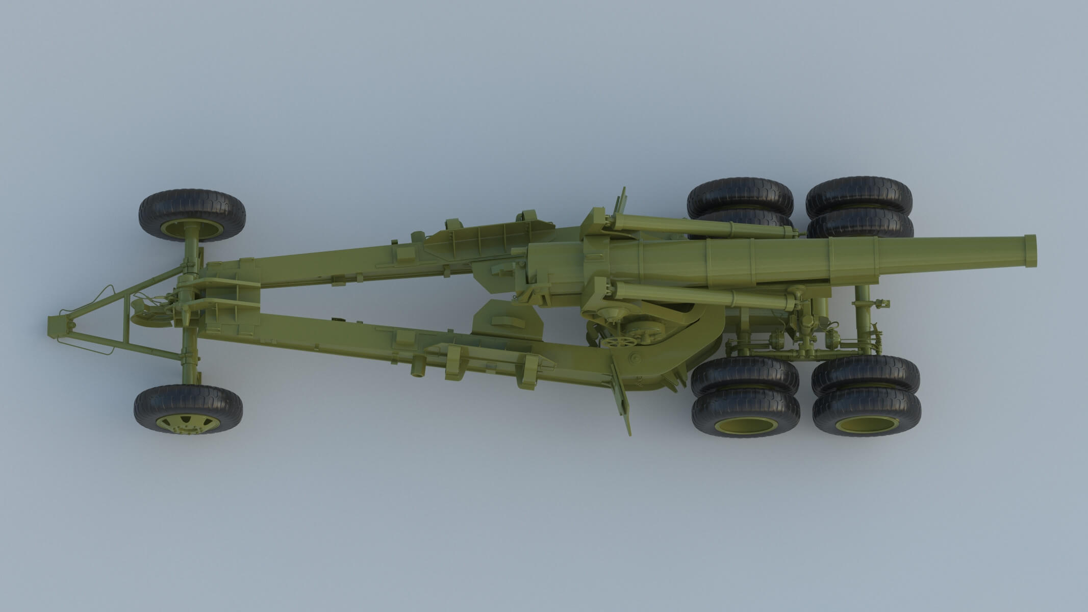 M115 Howitzer - 3D Model by frezzy