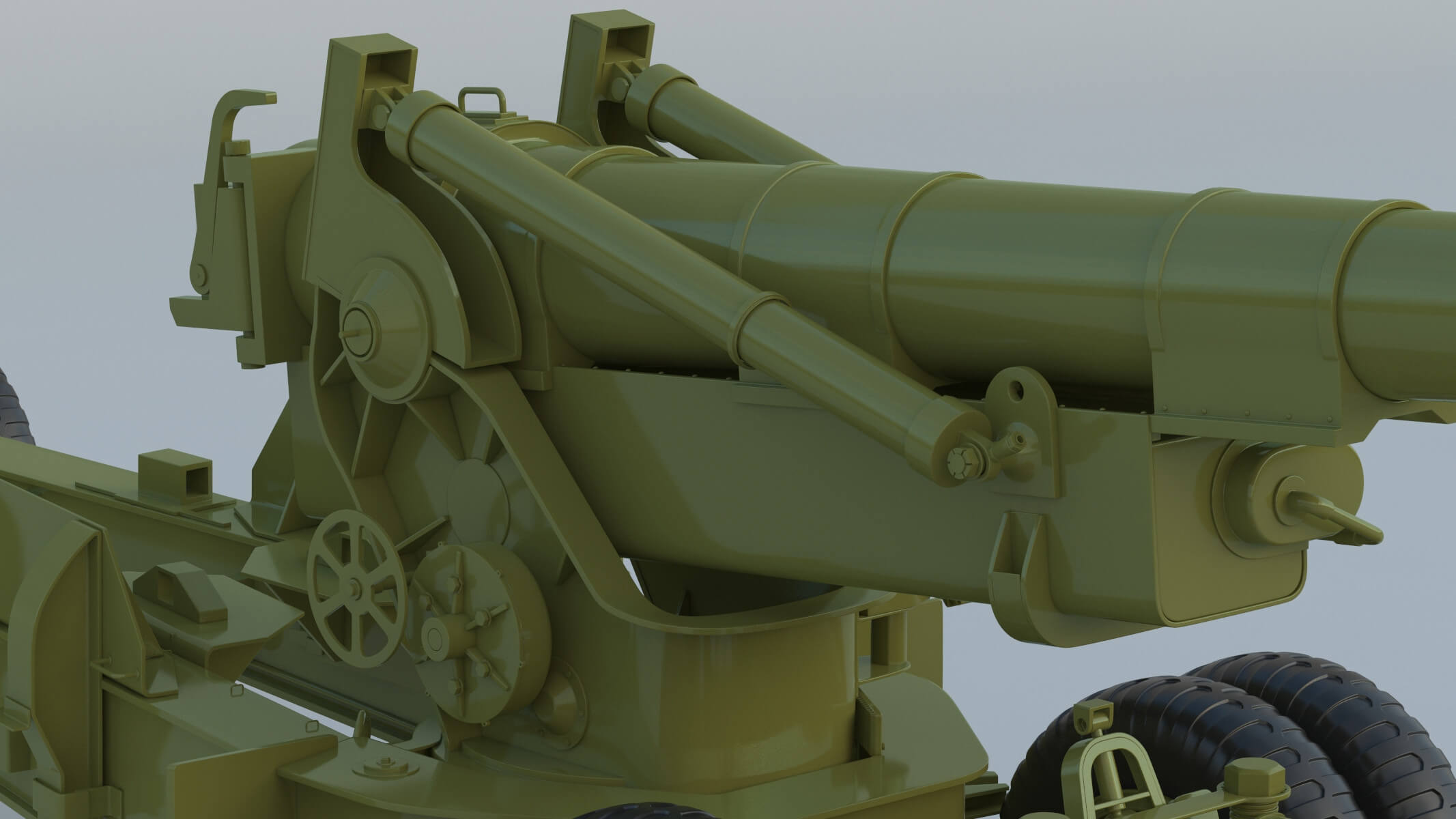 M115 Howitzer - 3D Model by frezzy