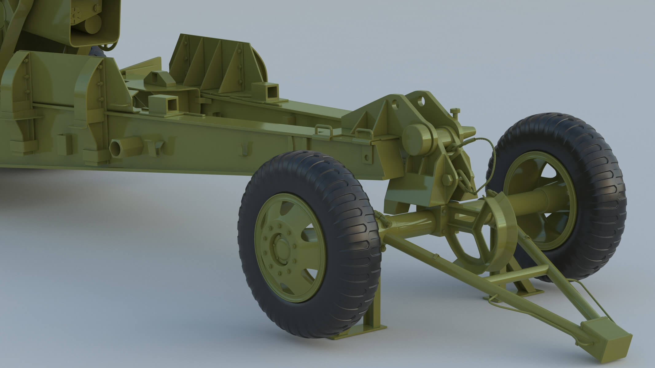 M115 Howitzer - 3D Model by frezzy