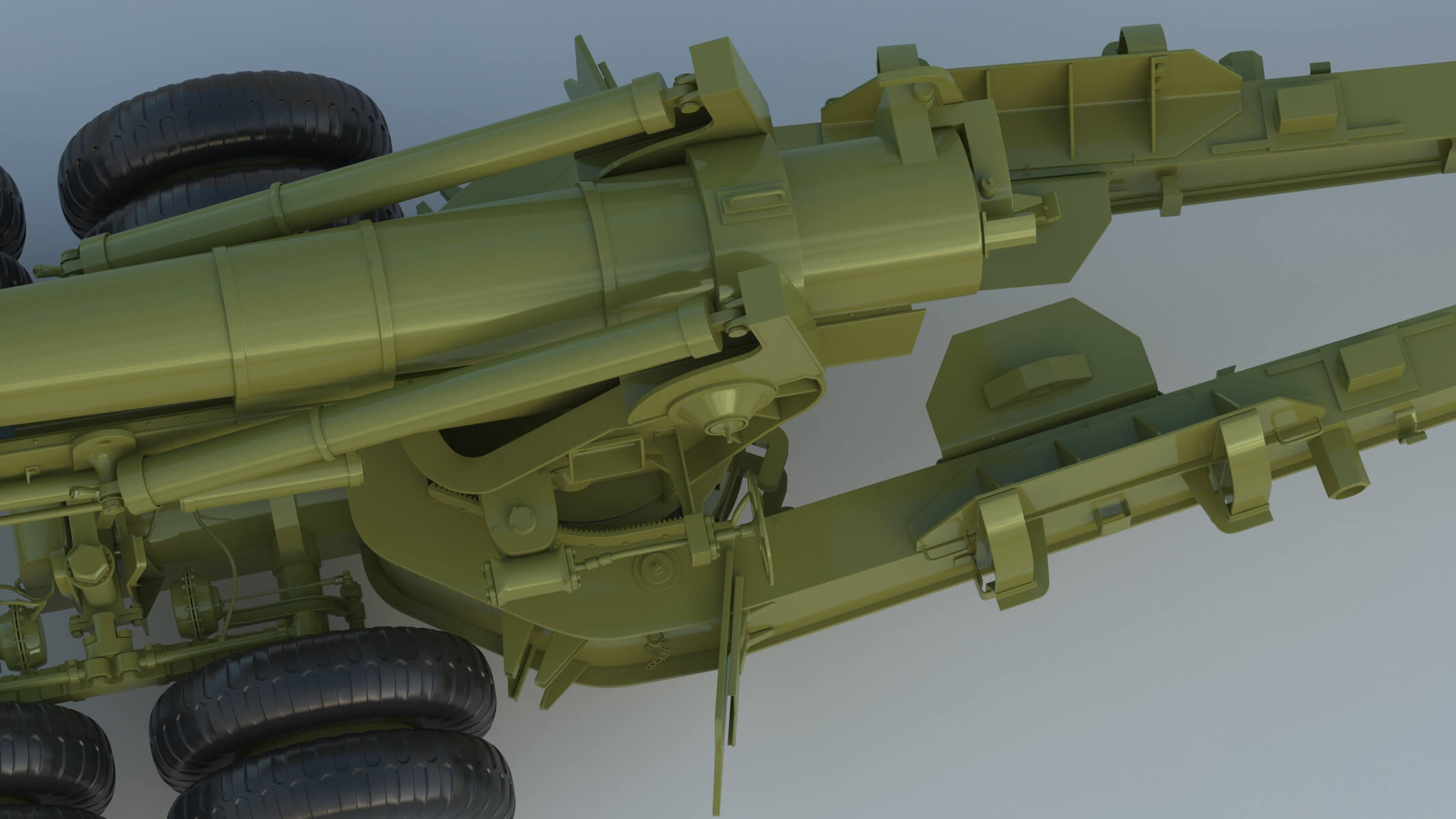 M115 Howitzer - 3D Model by frezzy