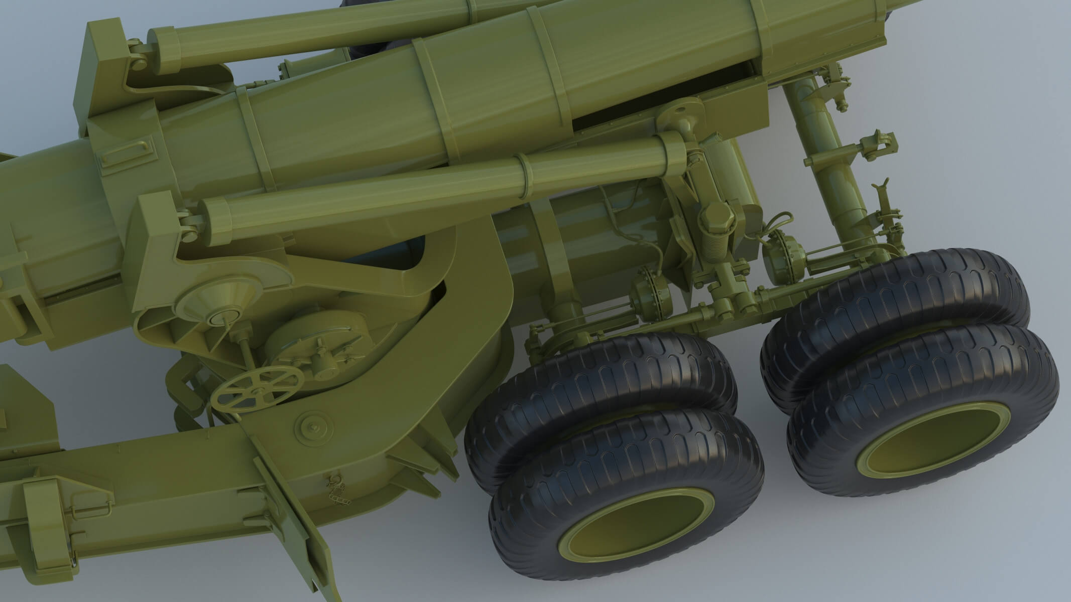 M115 Howitzer - 3D Model by frezzy