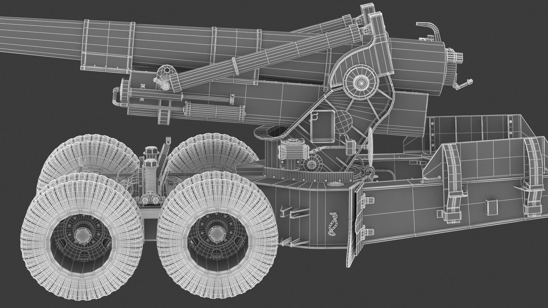 M115 Howitzer - 3D Model by frezzy