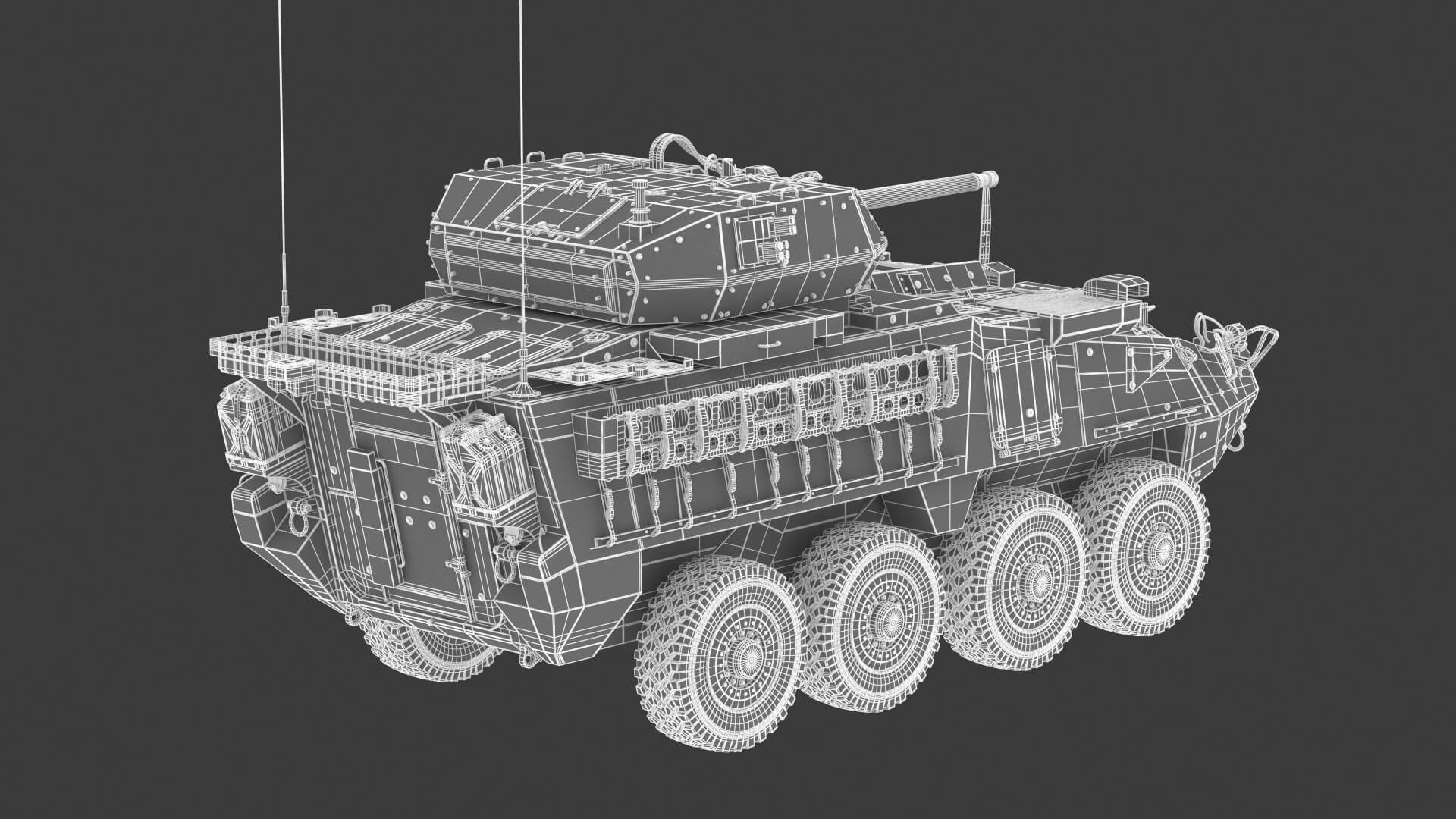 M1296 Dragoon - 3D Model by frezzy