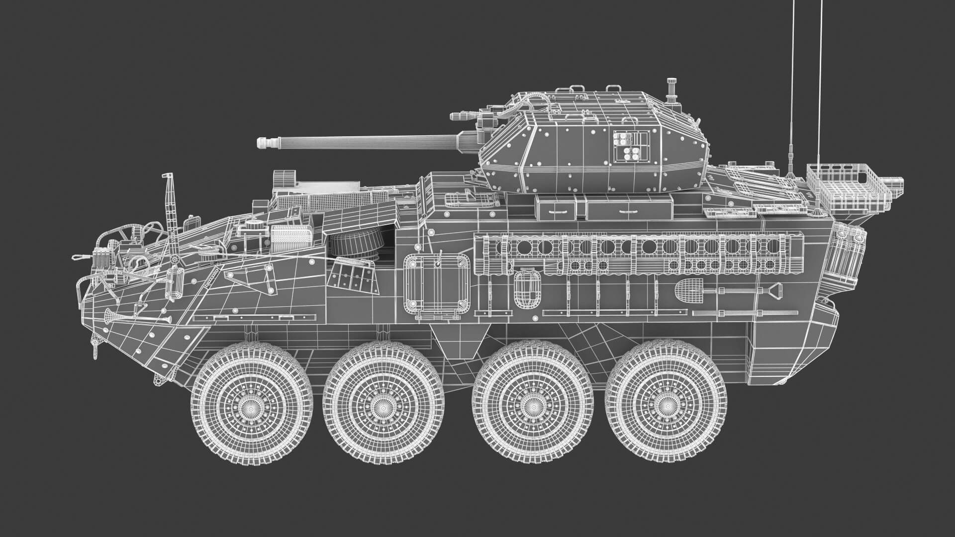 M1296 Dragoon - 3D Model by frezzy