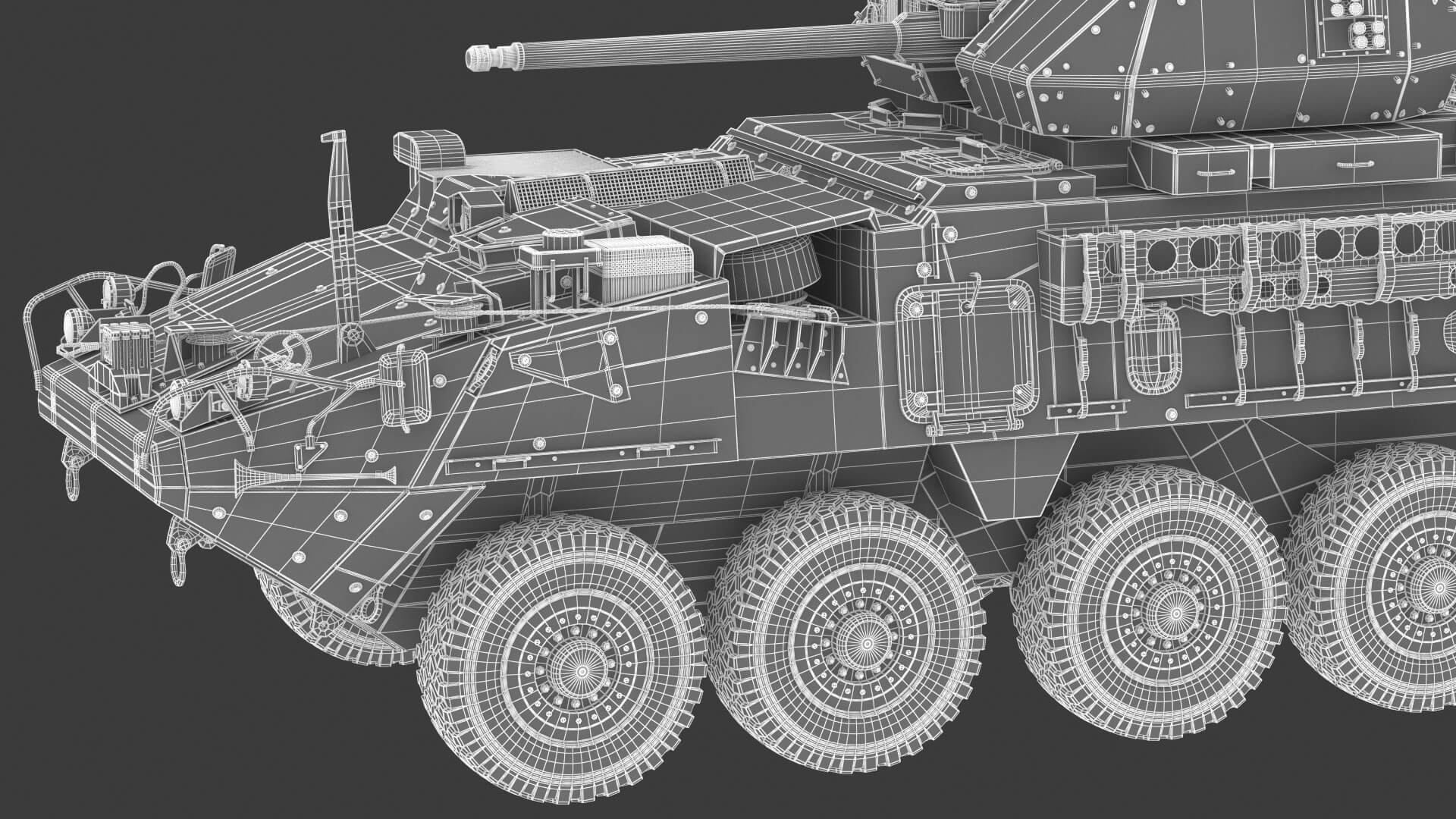 M1296 Dragoon - 3D Model by frezzy