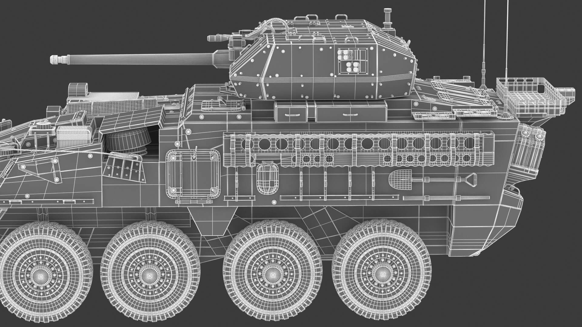 M1296 Dragoon - 3D Model by frezzy