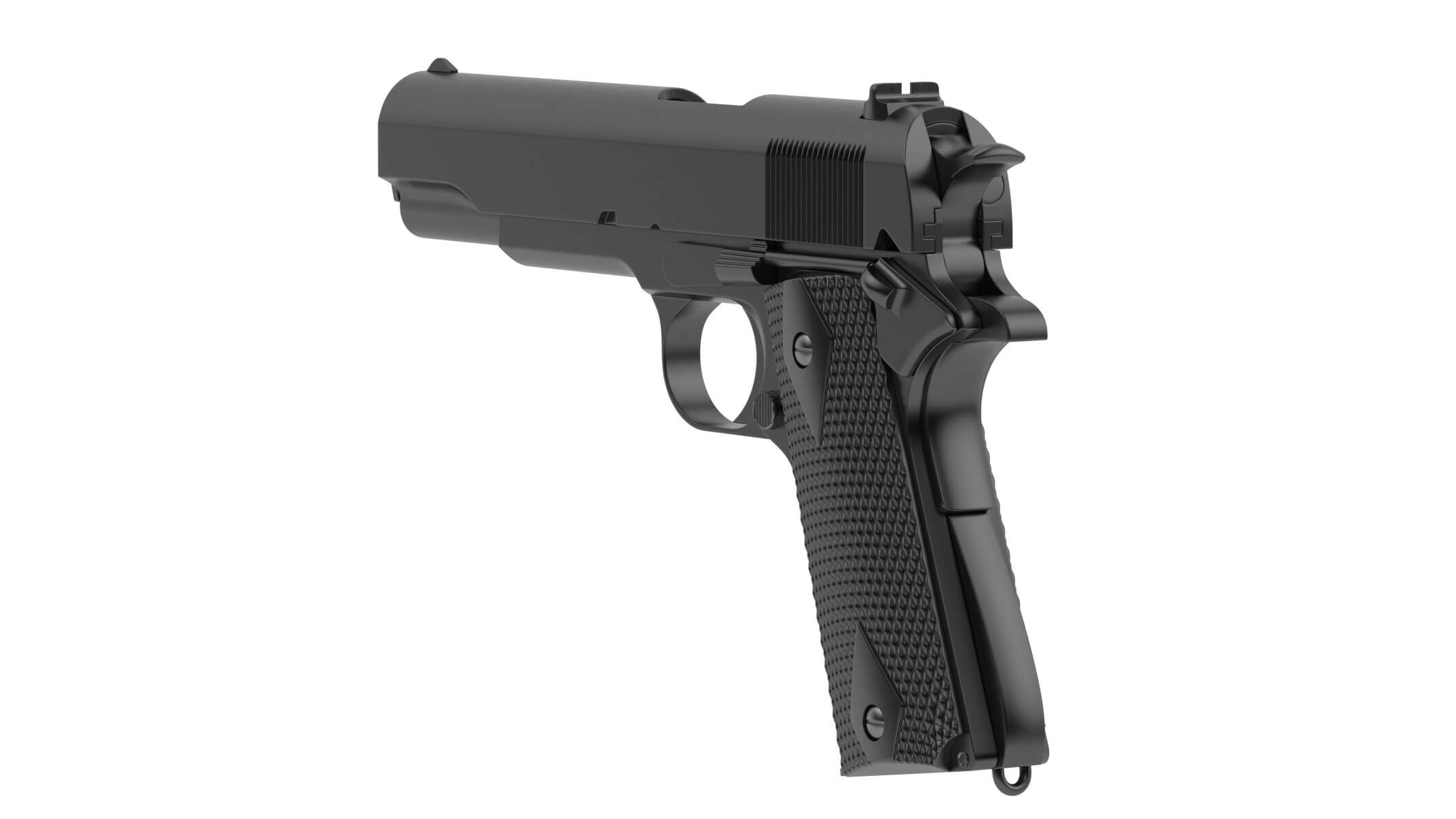 M1911 Pistol - 3D Model by frezzy