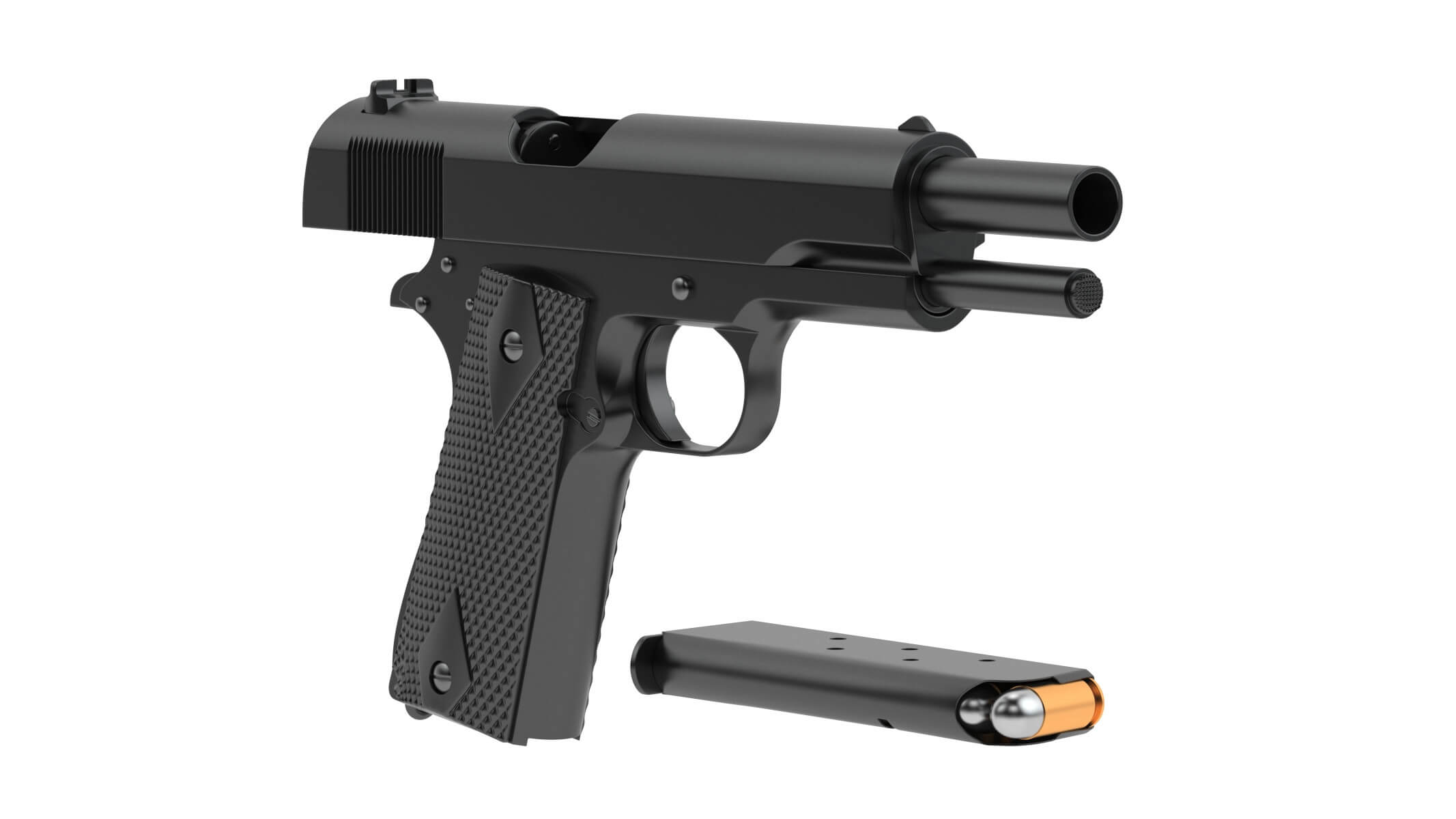 M1911 Pistol - 3D Model by frezzy