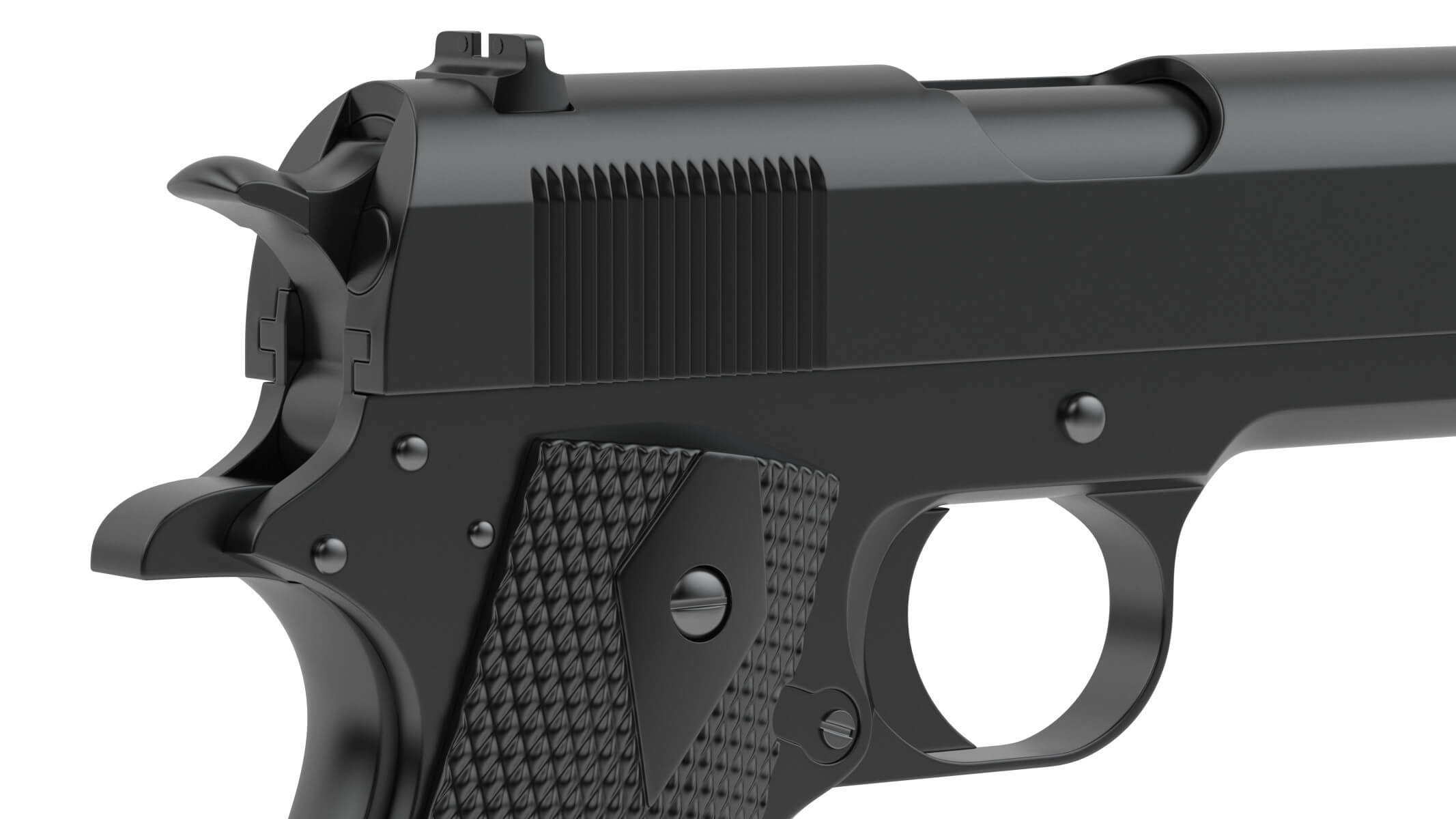 M1911 Pistol - 3D Model by frezzy