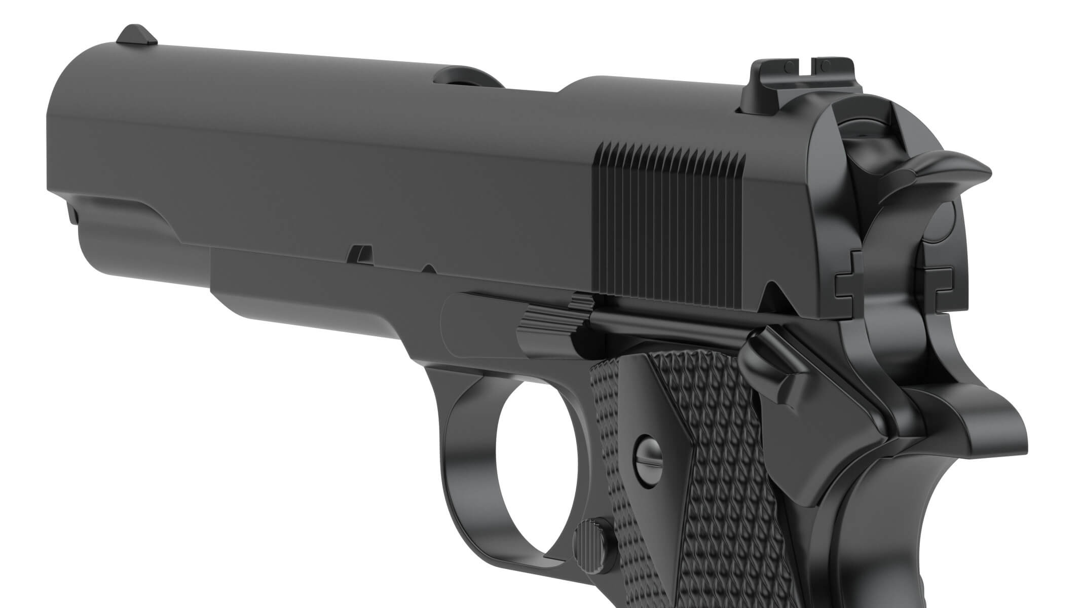 M1911 Pistol - 3D Model by frezzy