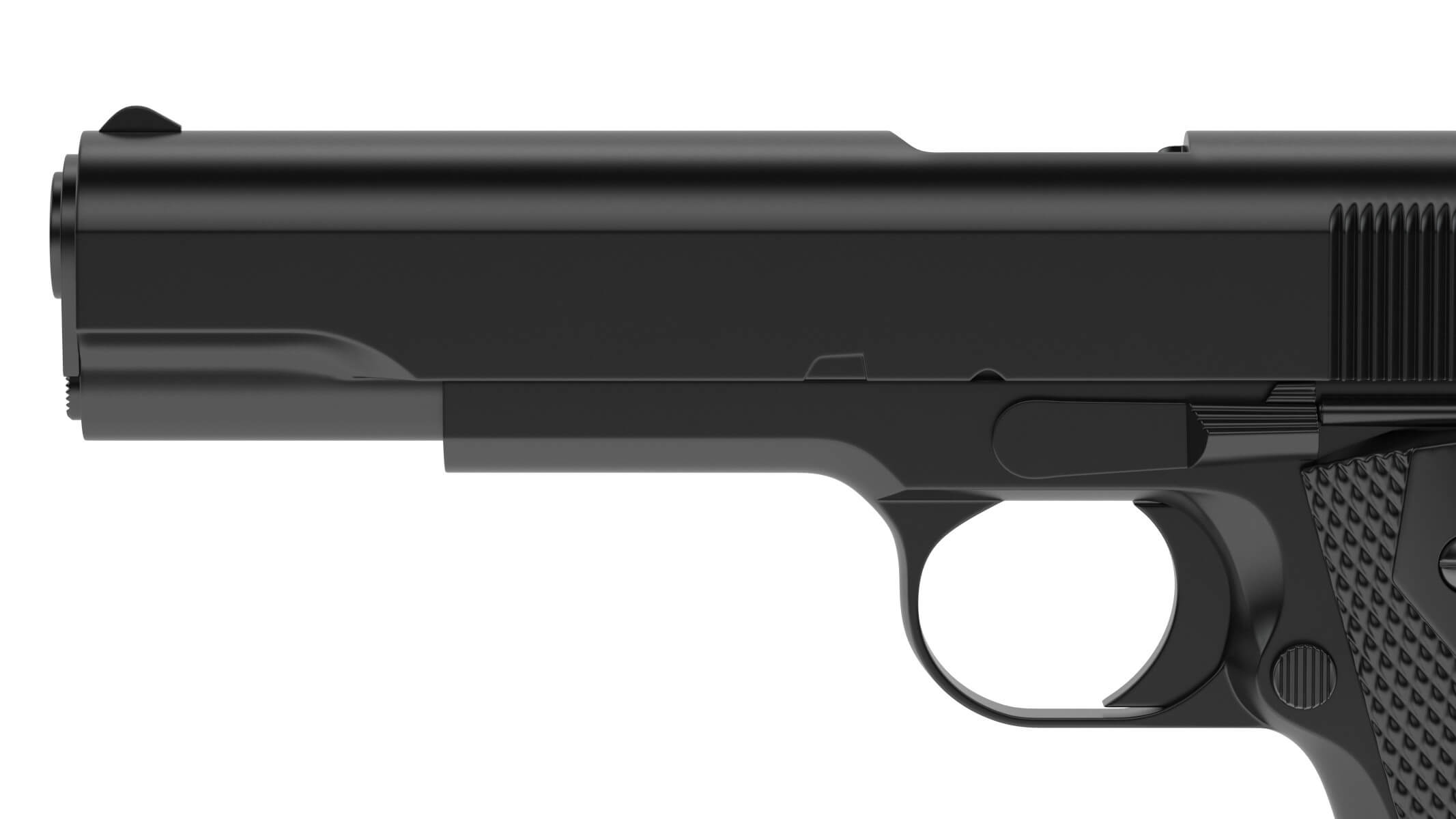 M1911 Pistol - 3D Model by frezzy