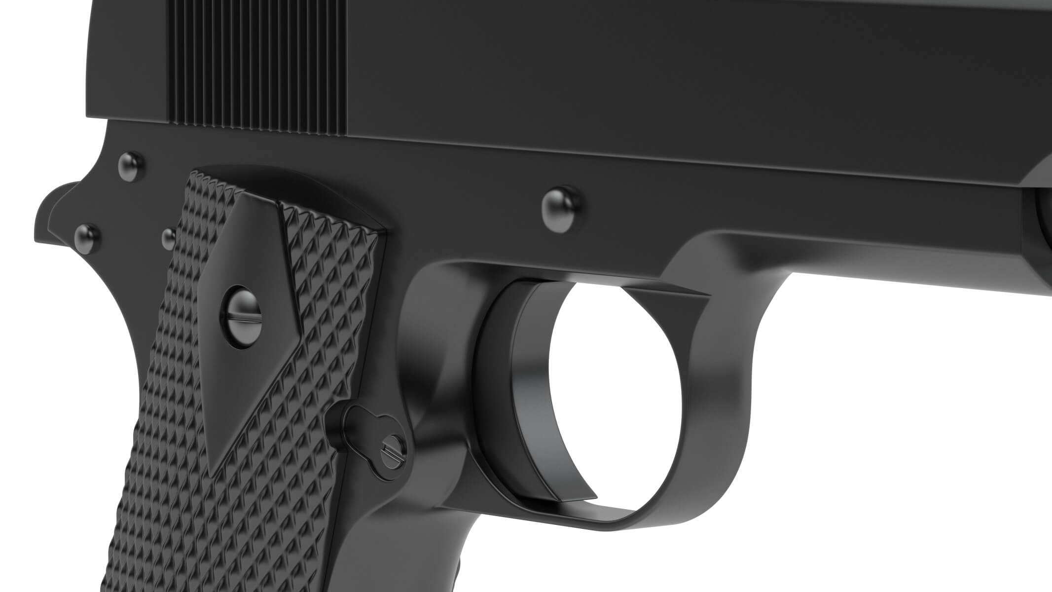 M1911 Pistol - 3D Model by frezzy