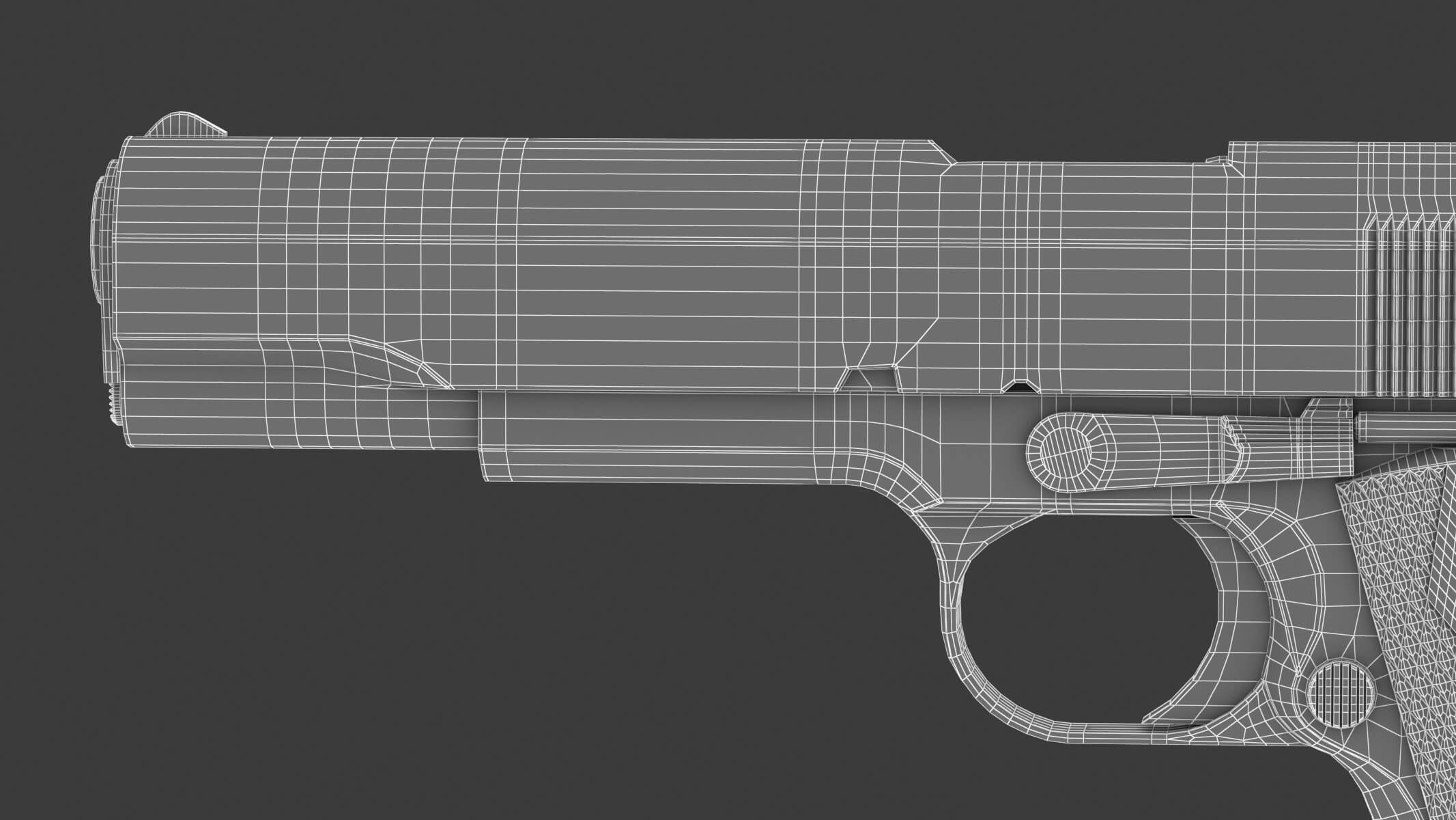 M1911 Pistol - 3D Model by frezzy