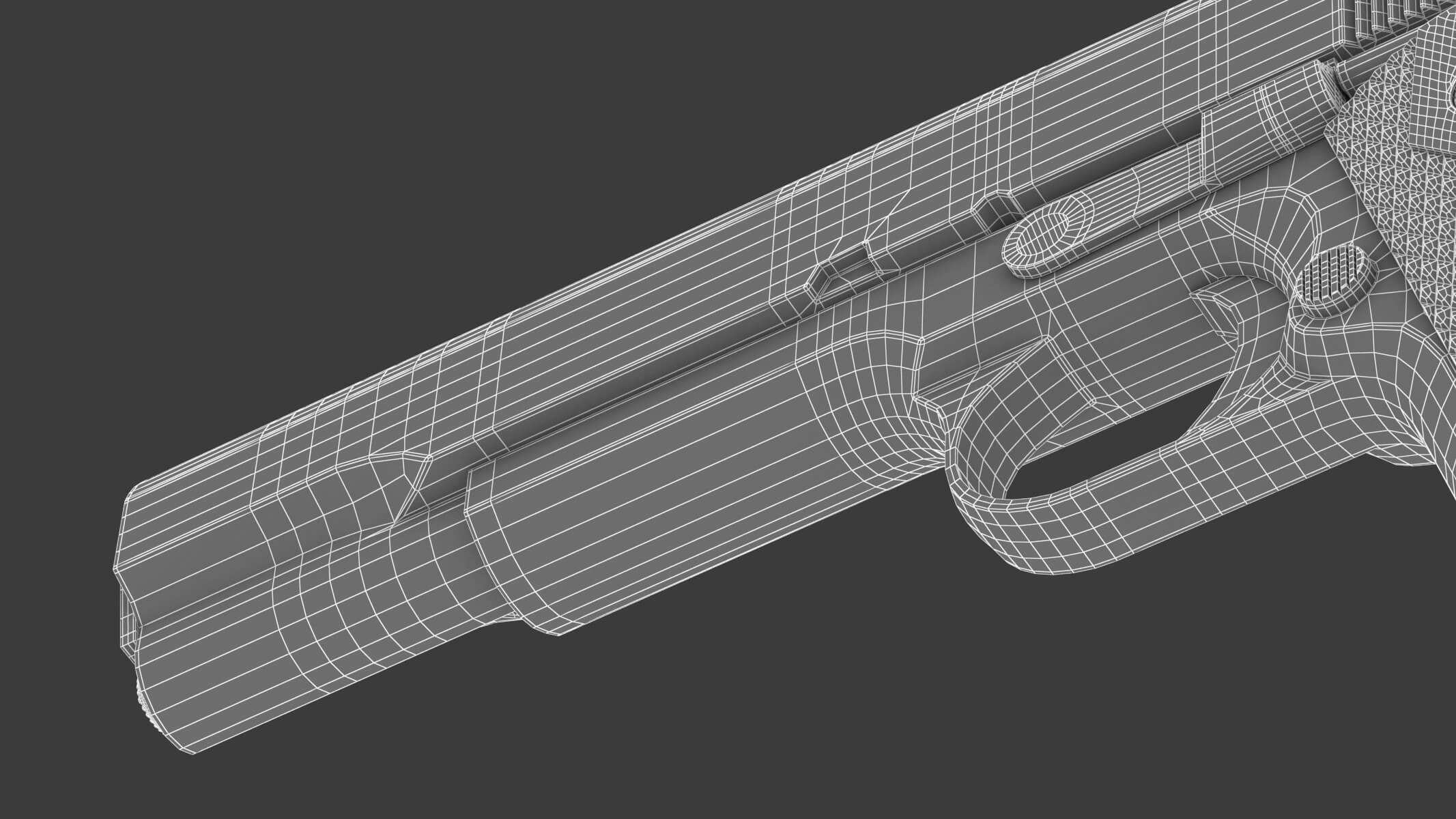 M1911 Pistol - 3D Model by frezzy