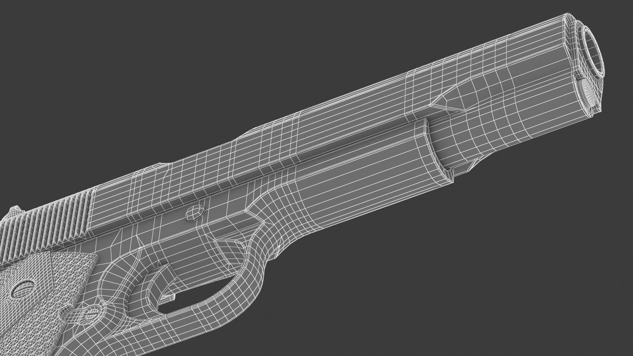 M1911 Pistol - 3D Model by frezzy