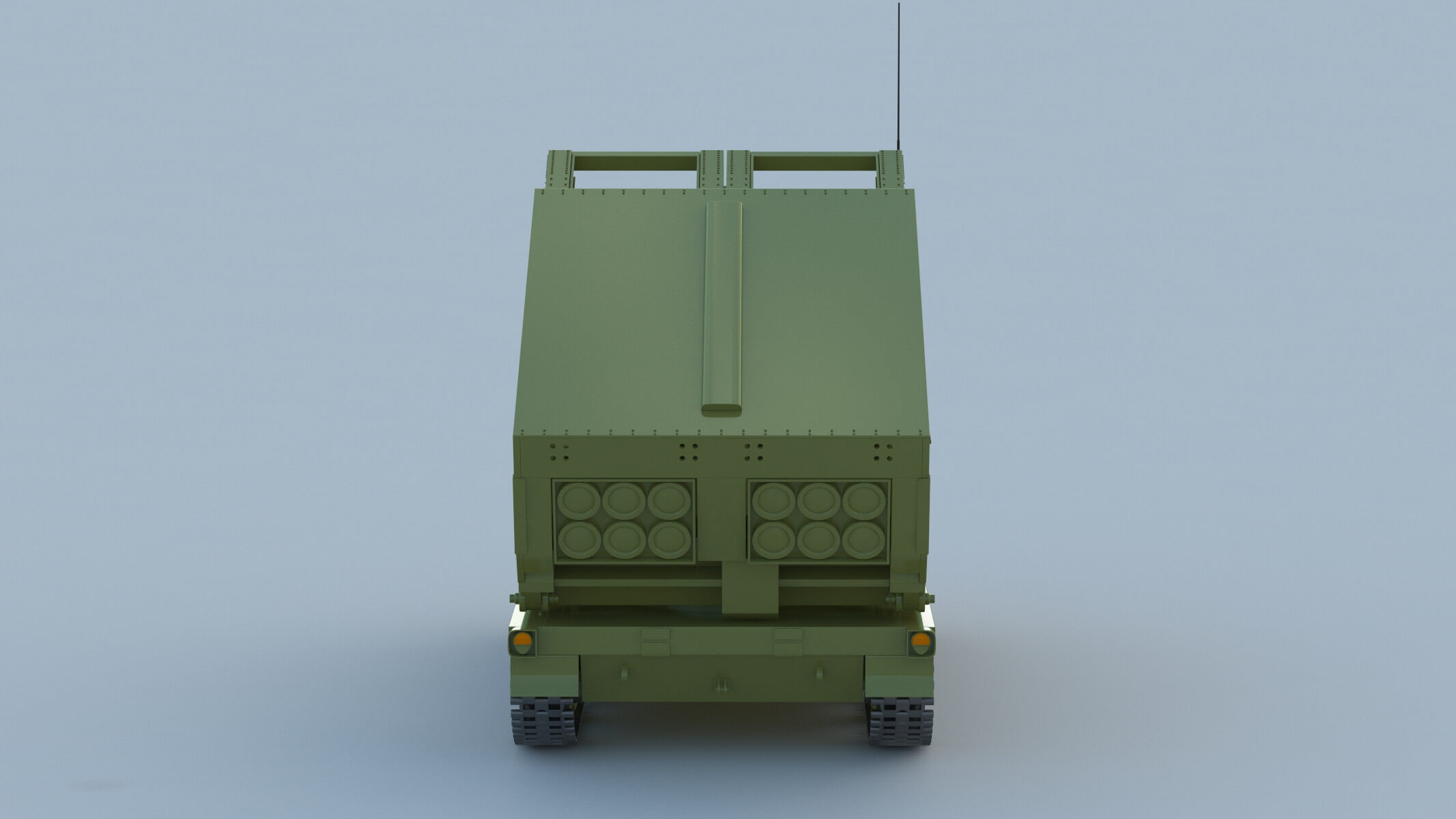 M270 Multiple Launch Rocket System - 3D Model by frezzy