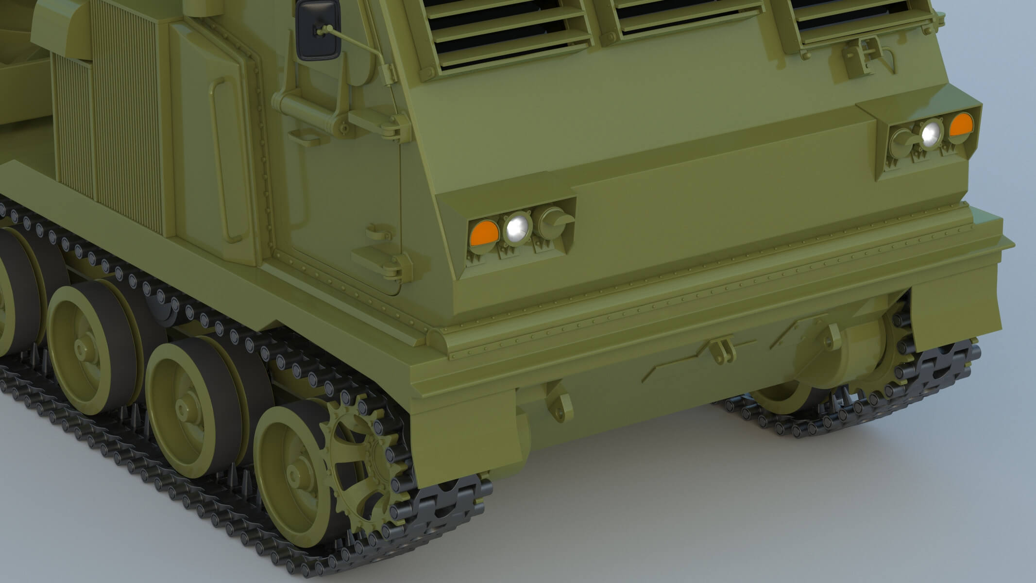 M270 Multiple Launch Rocket System - 3D Model by frezzy