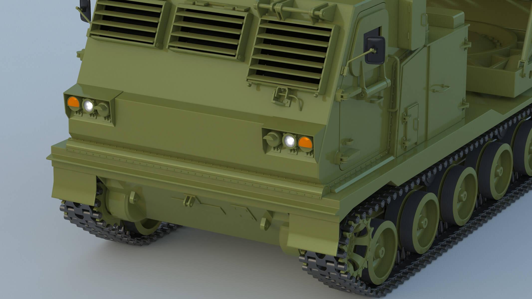 M270 Multiple Launch Rocket System - 3D Model by frezzy