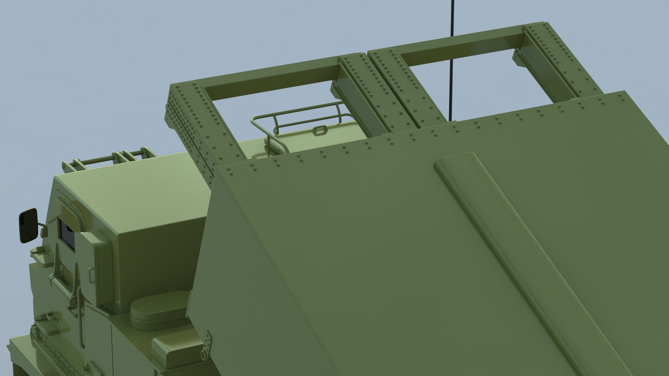 M270 Multiple Launch Rocket System - 3D Model by frezzy